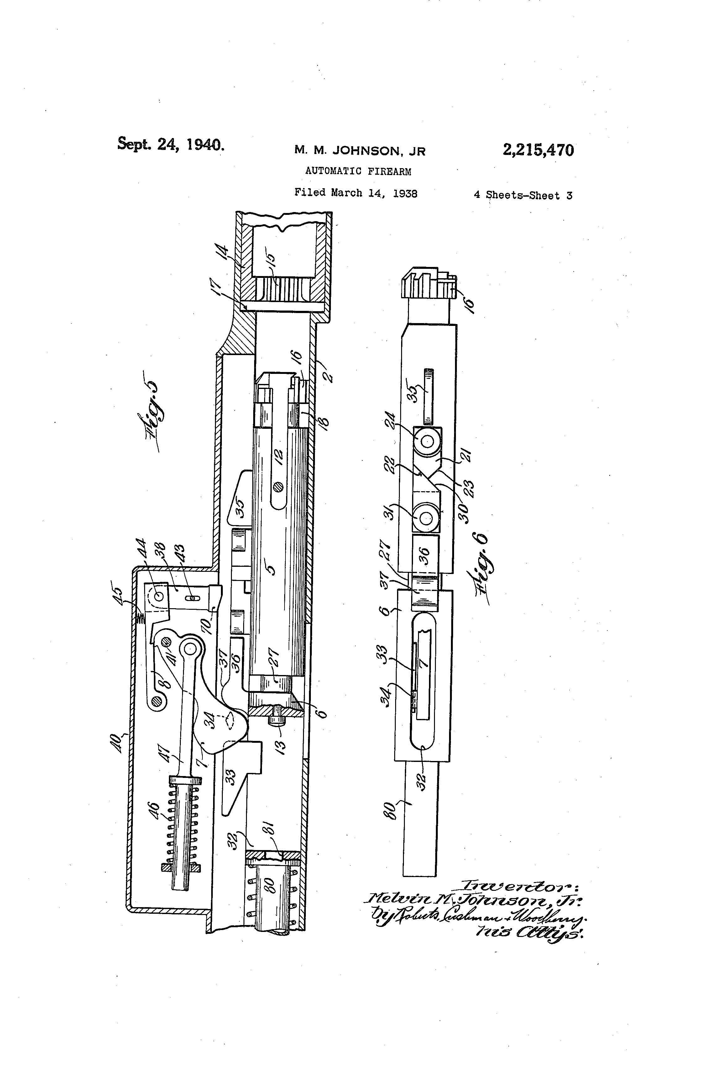Eugene Stoner Expanding Gas/ Direct Impingement System Nature (Patent ...