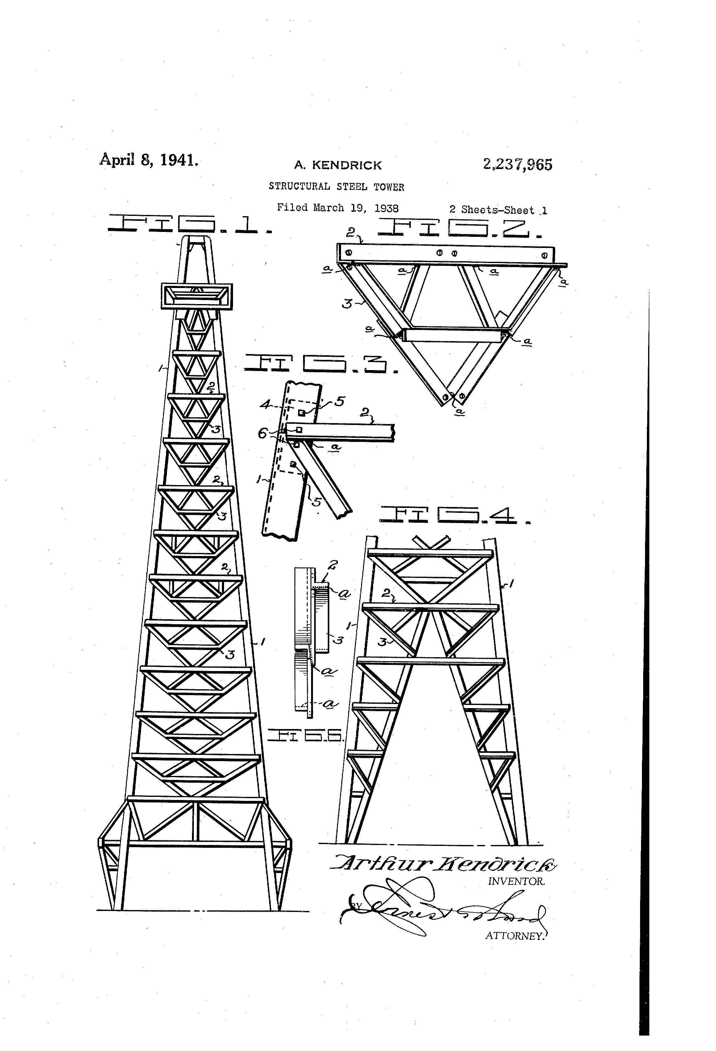 Structural Steel Tower