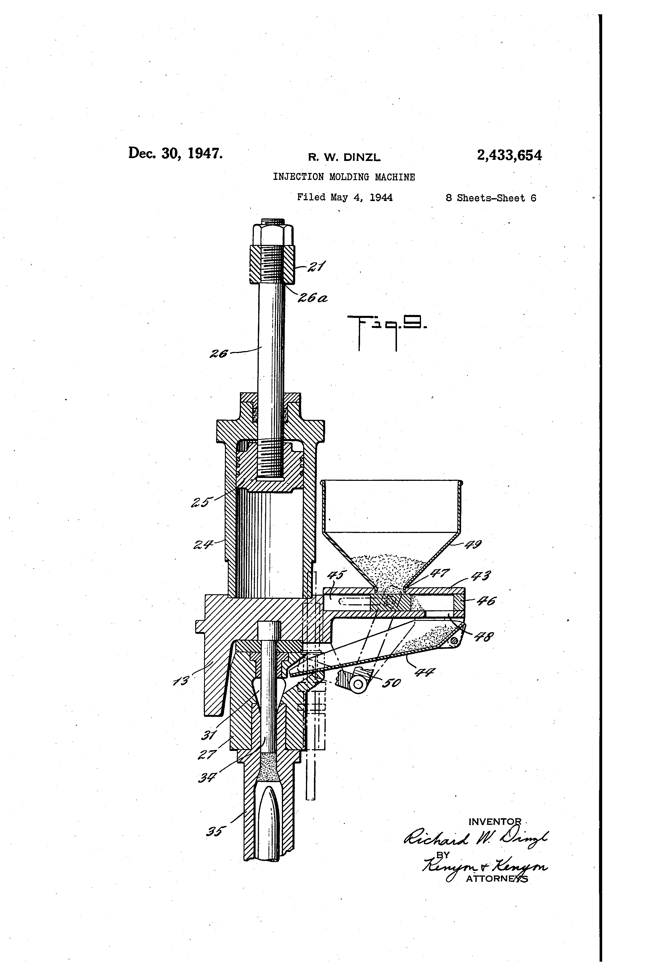 Engineering Diagram Injection Molding Machine Injection Mold