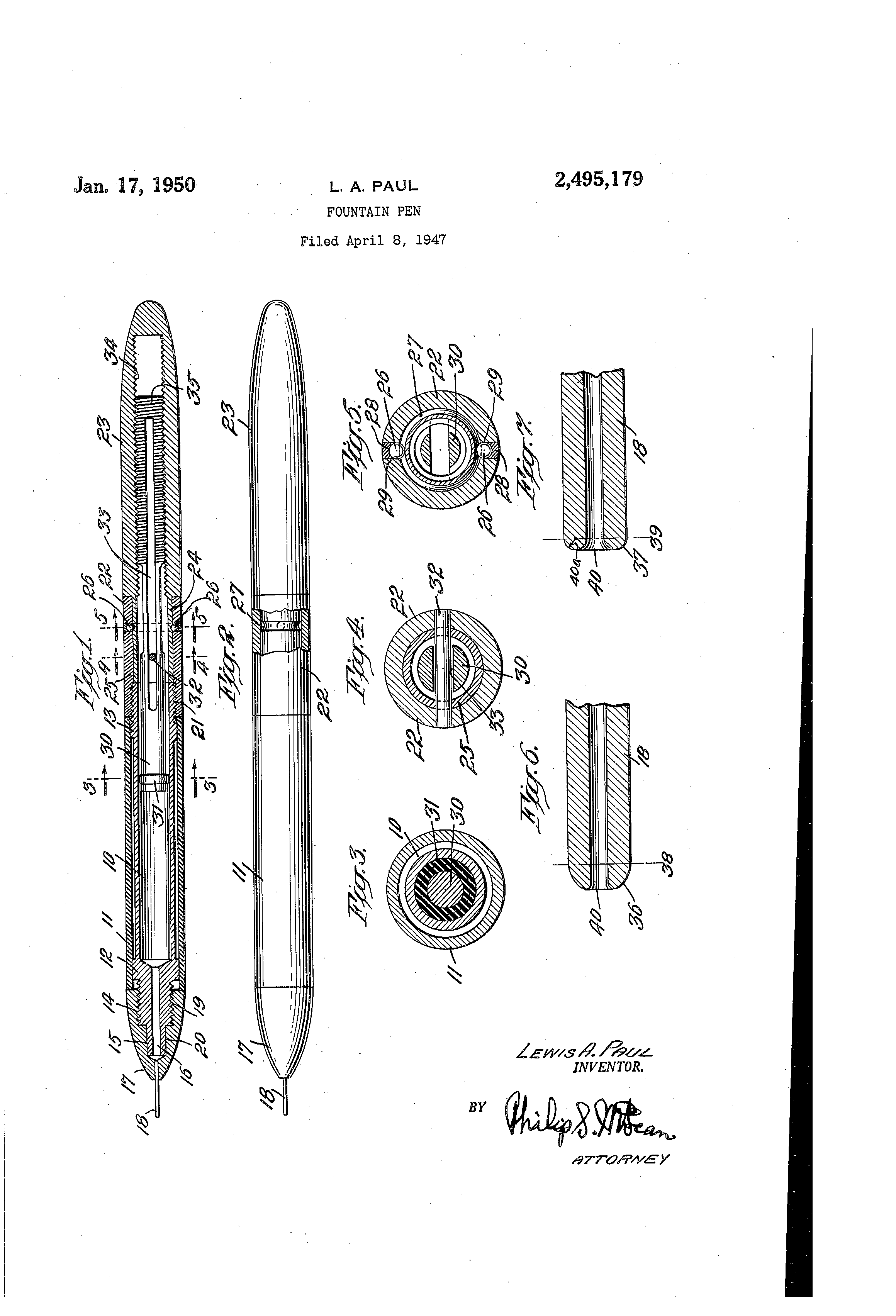Patent Pen Patents Multi Color Sketch Coloring Page