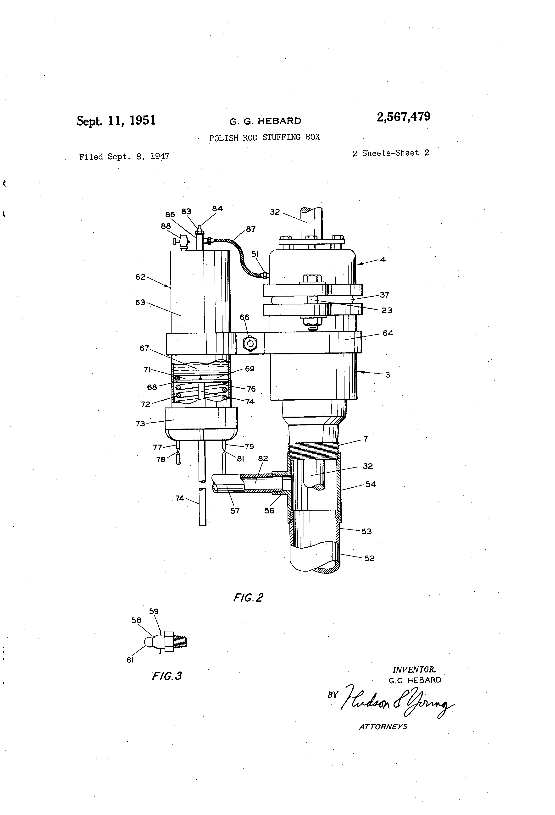 Stuffing Box Patents Wellhead Drawing Assembly Sketch Coloring Page
