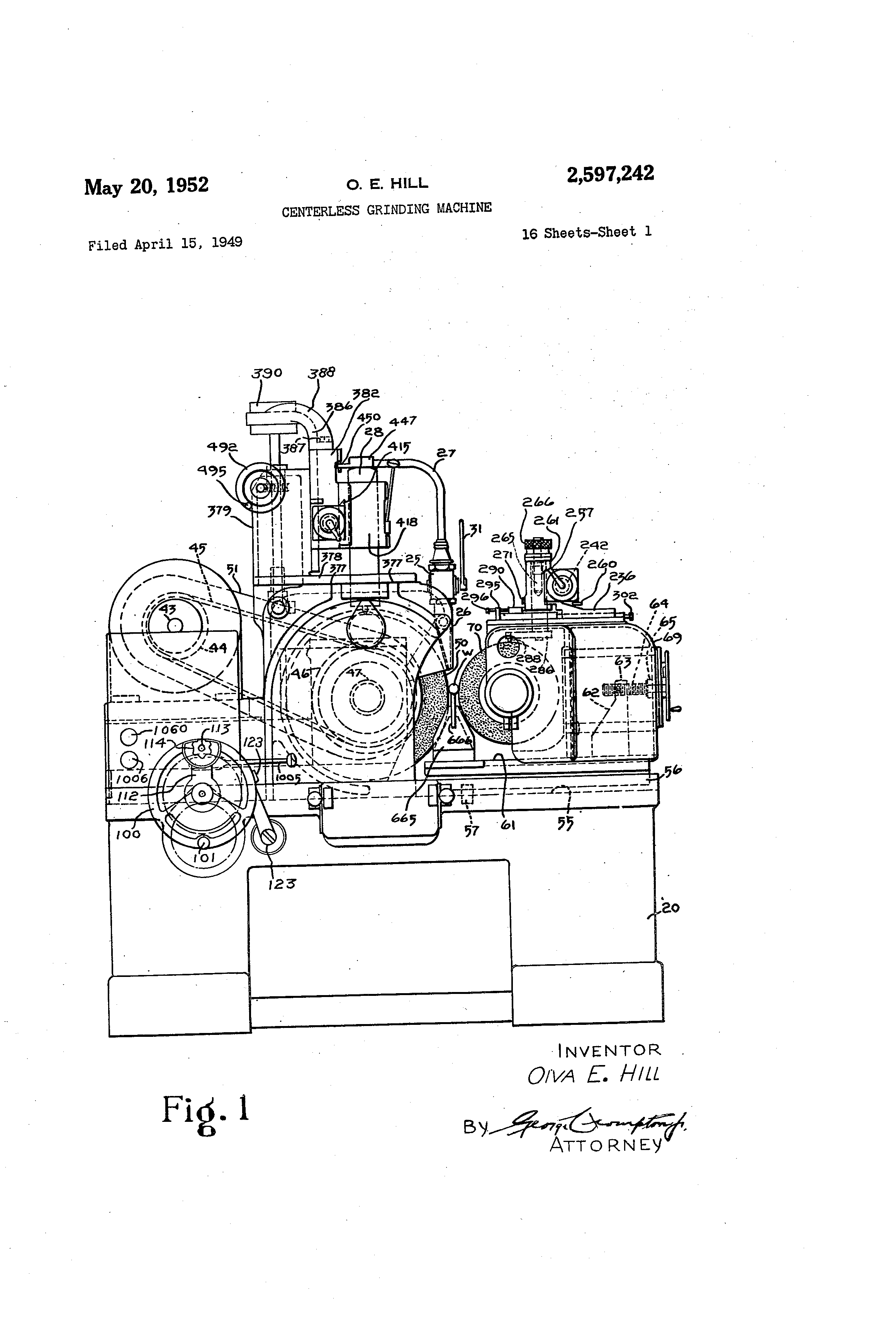 Grinding Machine Patents Centerless Drawing Sketch Coloring Page