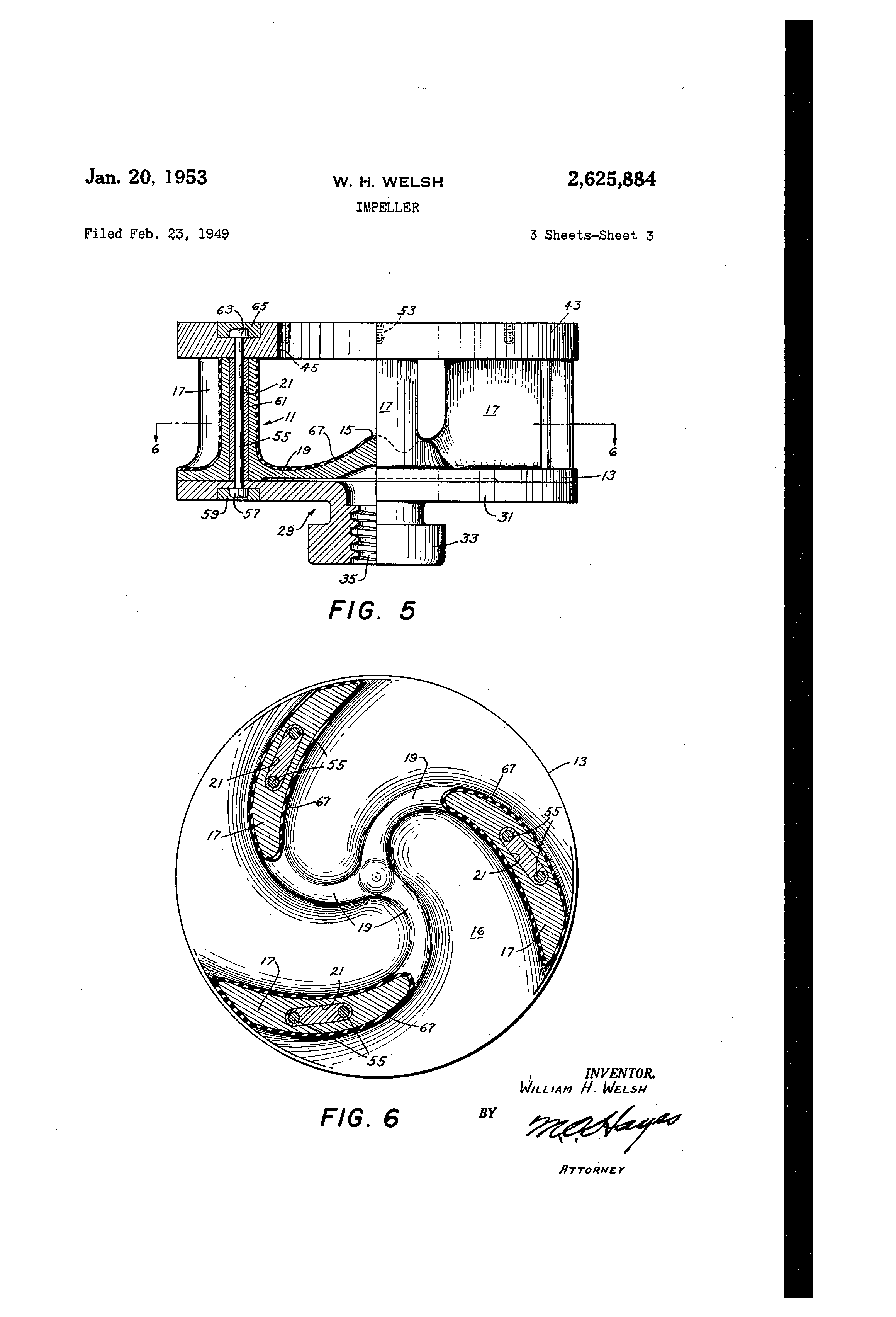 Impeller Patents Compressor Drawing Centrifugal Sketch Coloring Page