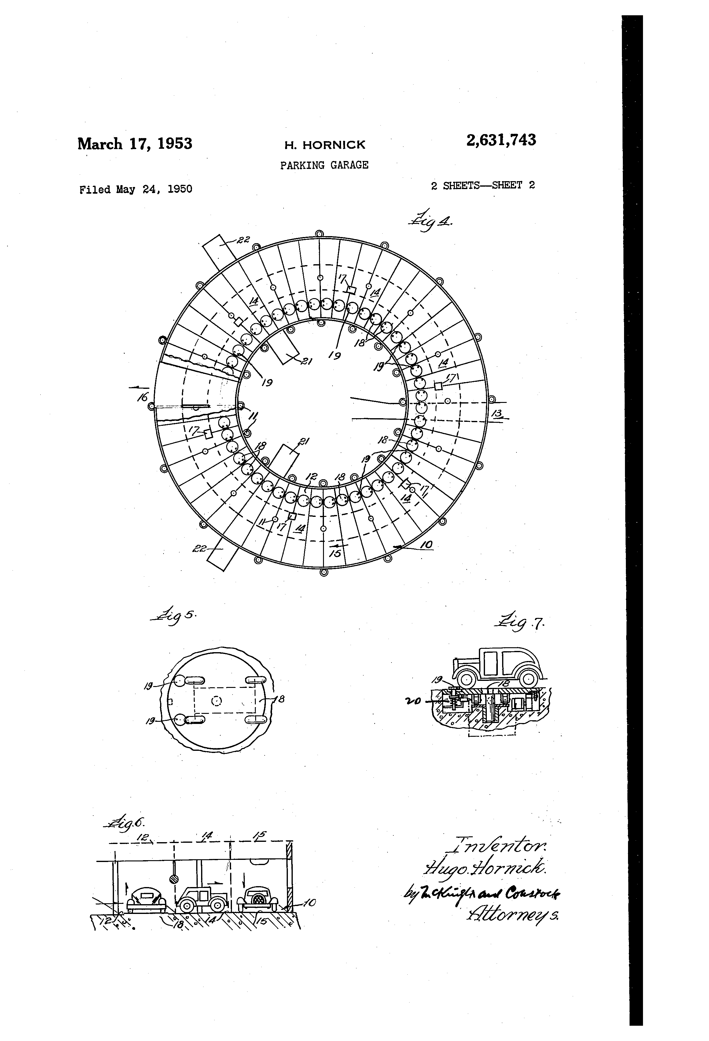 Circular Parking Structure