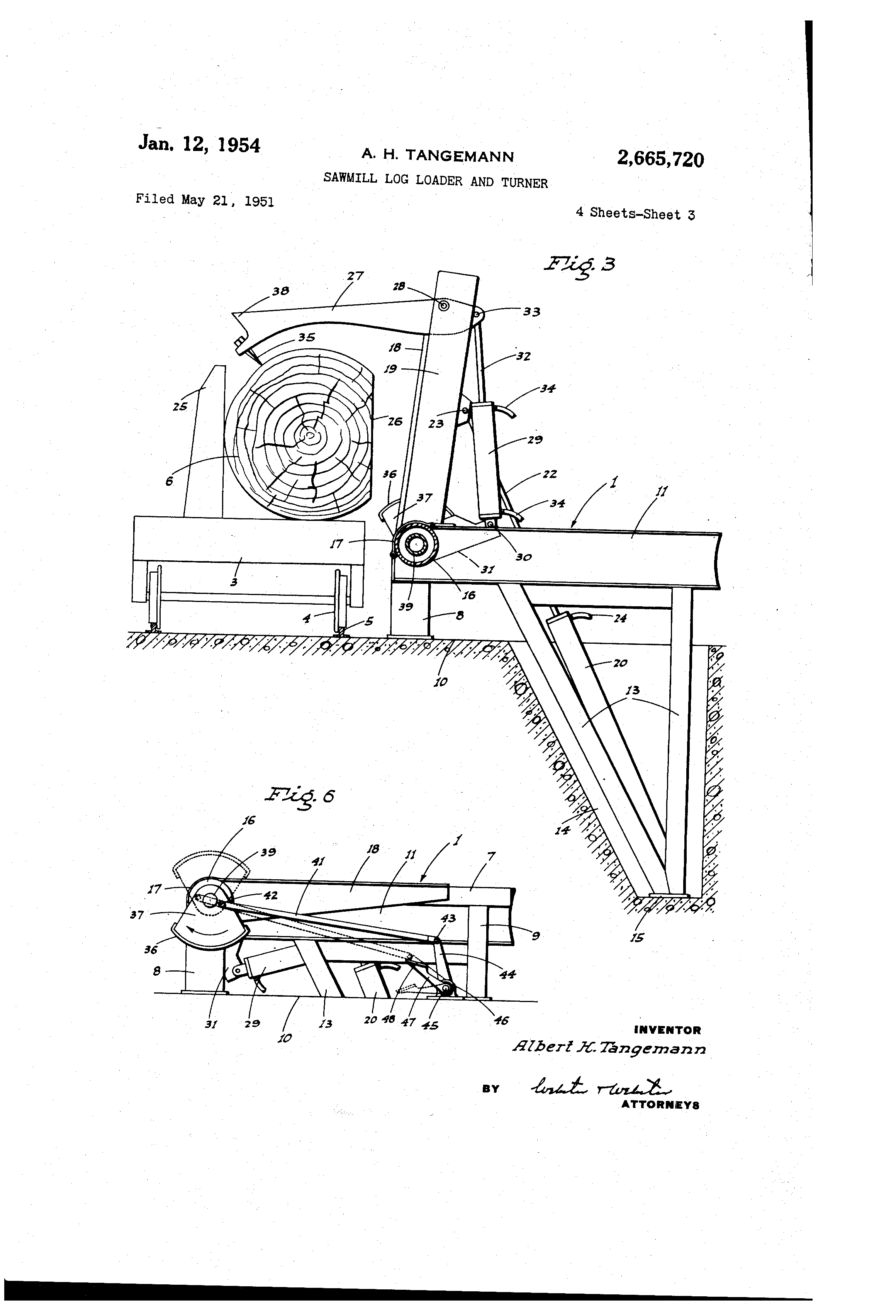 Sawmill Patents Drawing Sketch Coloring Page