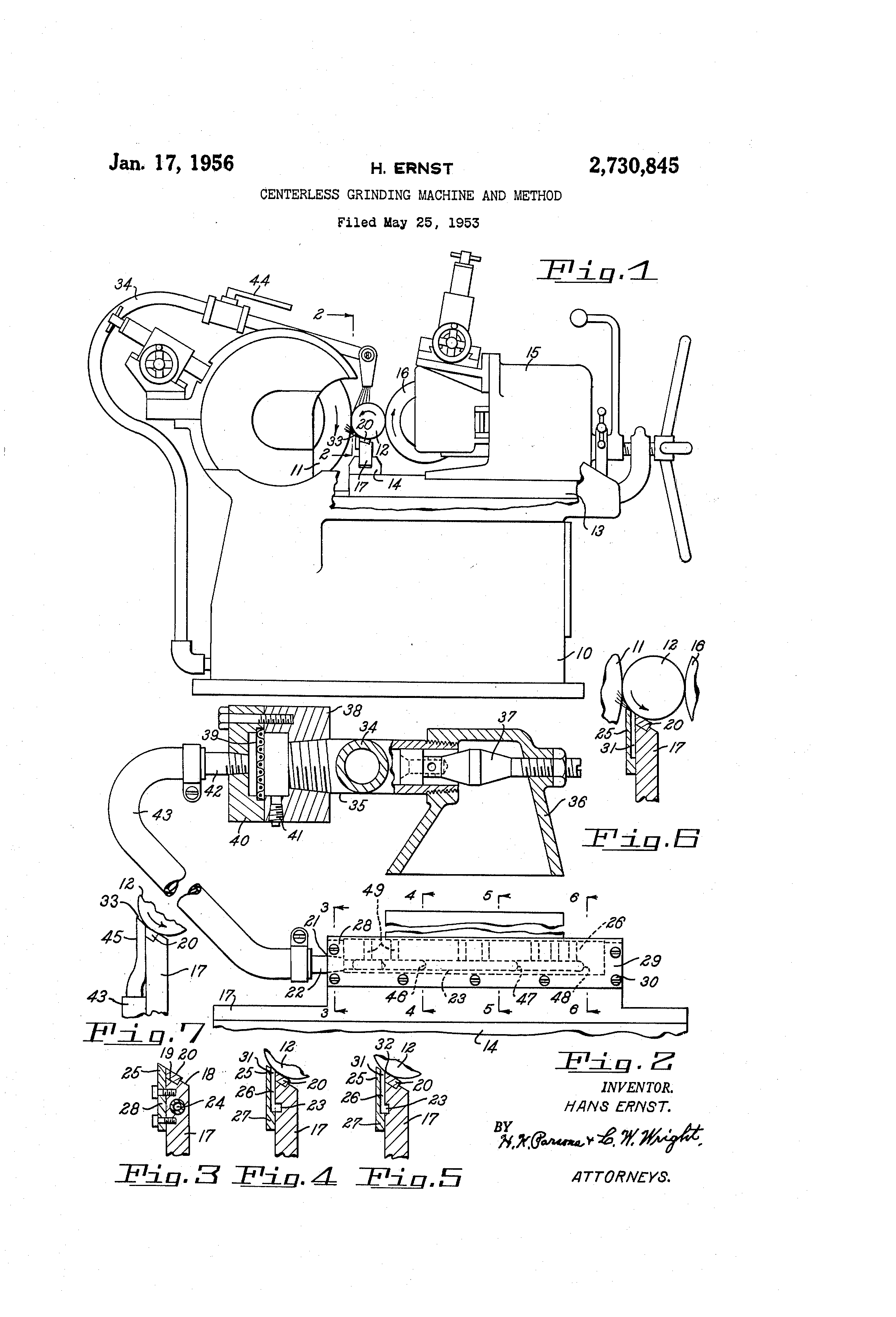 Grinding Machine Patents Centerless Drawing Sketch Coloring Page