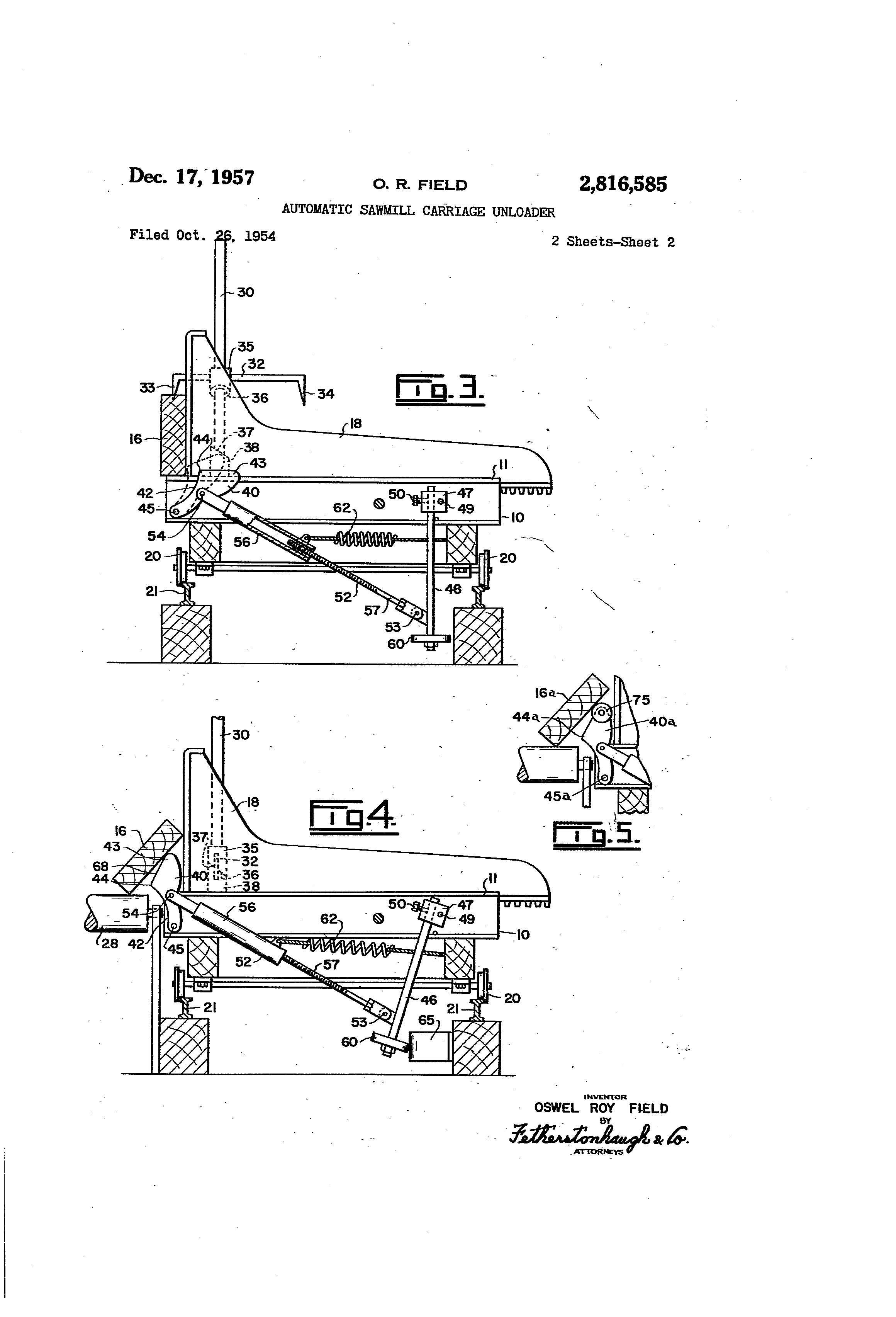 Patents Carriage Sawmill Sketch Coloring Page