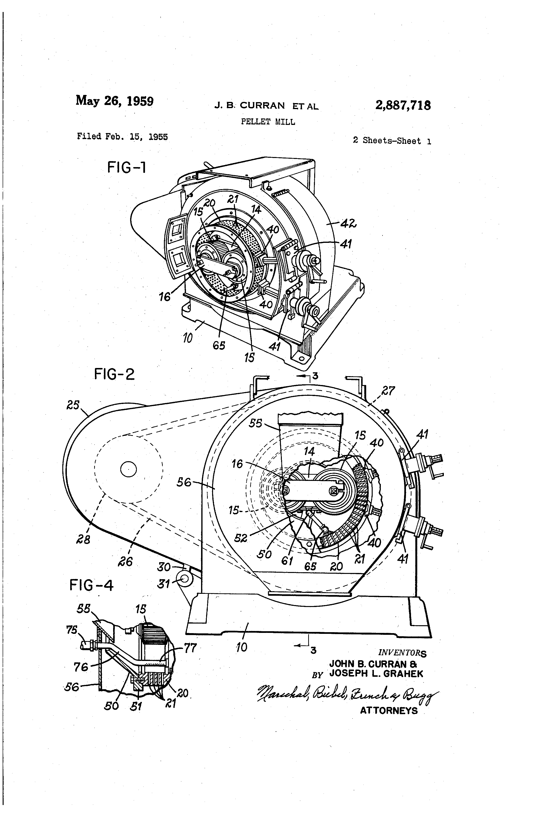 Patents Pellet Mill Drawing Sketch Coloring Page