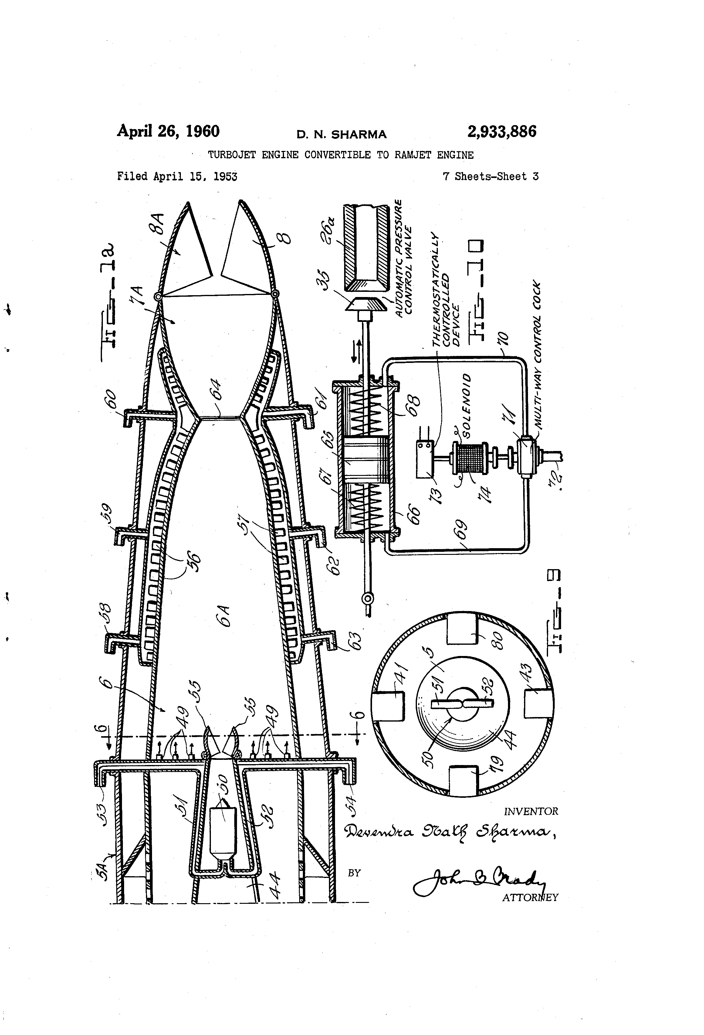 Patents Turbojet Ramjet Sketch Coloring Page