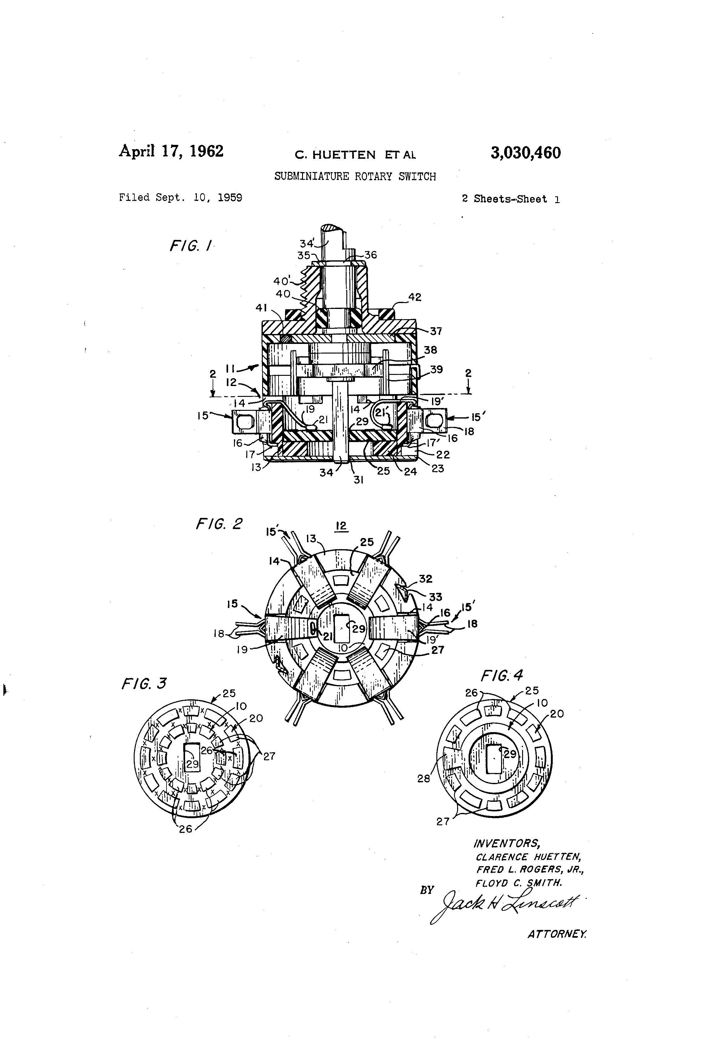 Rotary Patent Patents Switch Drawing Sketch Coloring Page