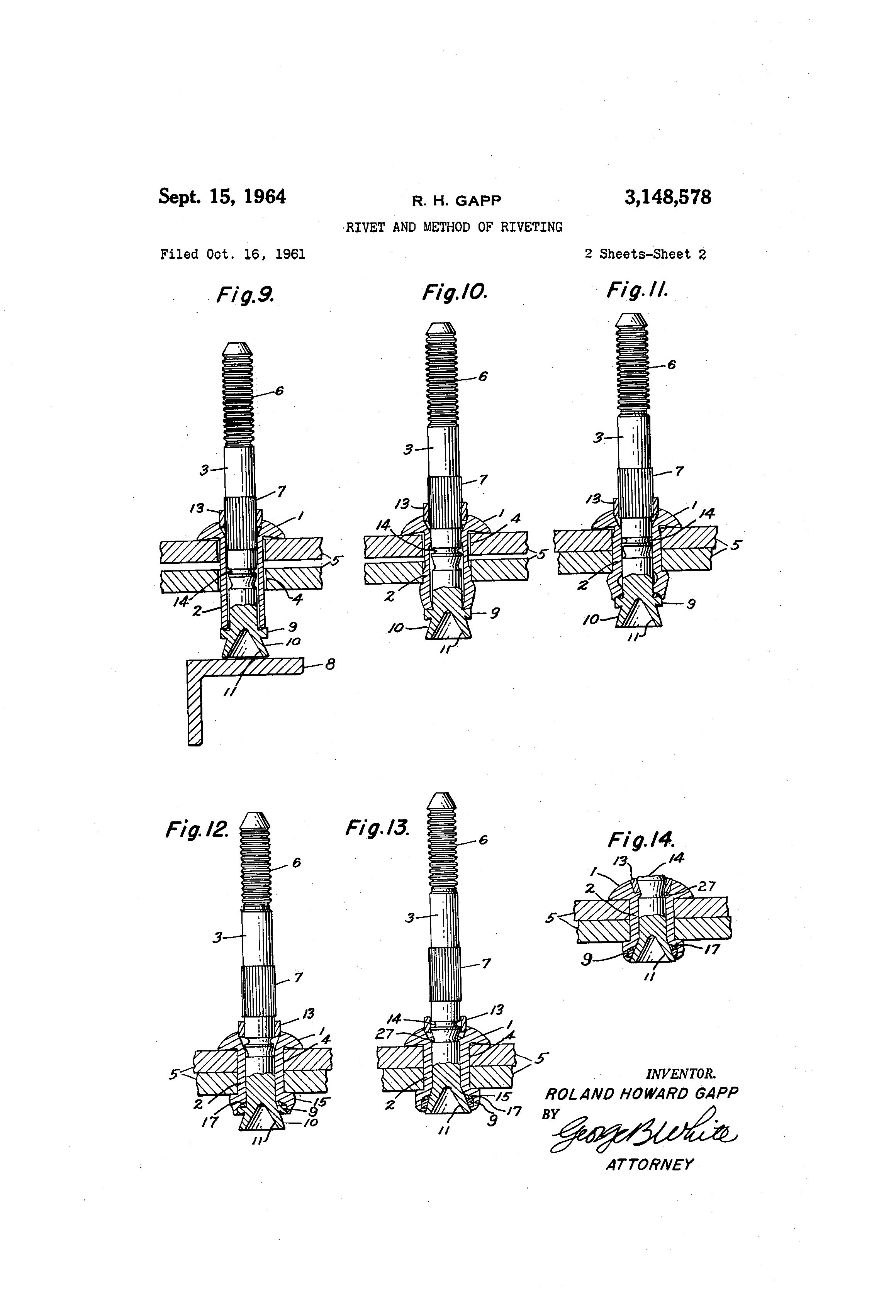 Rivet Drawing Patents Sketch Coloring Page