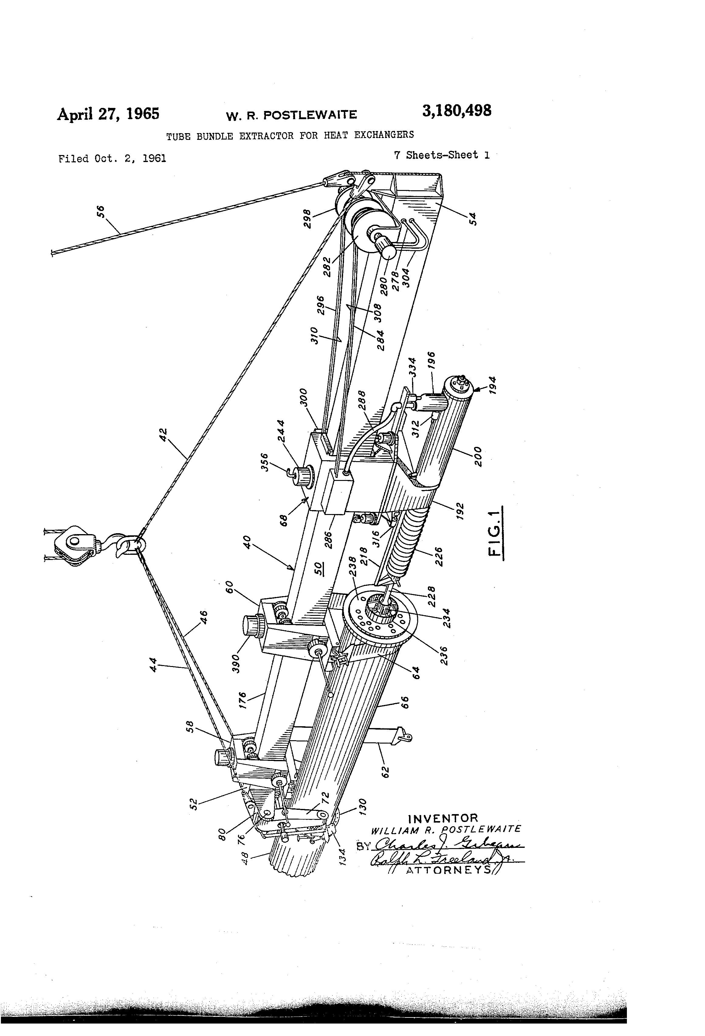 Bundle Extractor Patents Exchanger Heat Drawing Sketch Coloring Page