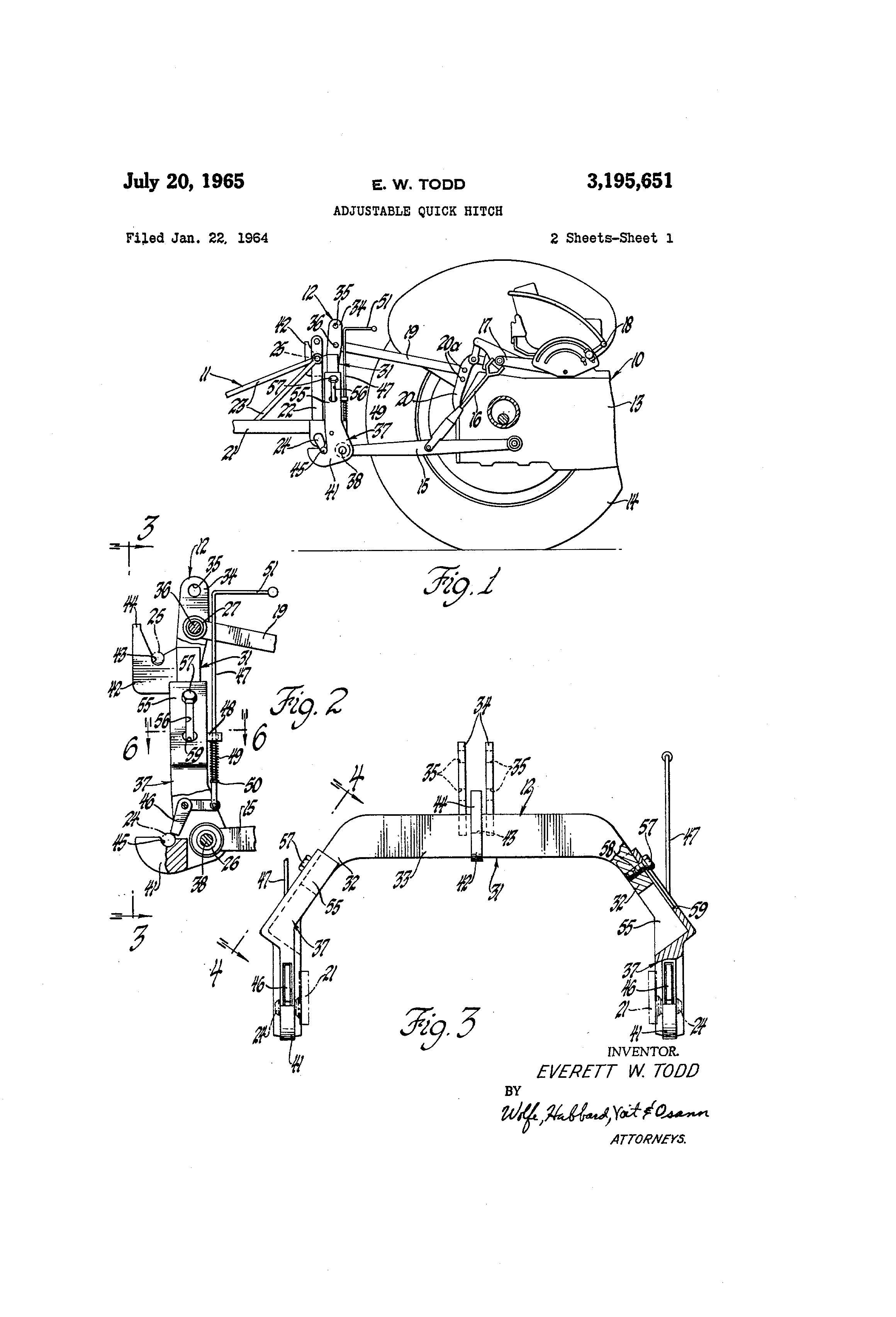 Hitch Patents Patent Coupler Sketch Coloring Page
