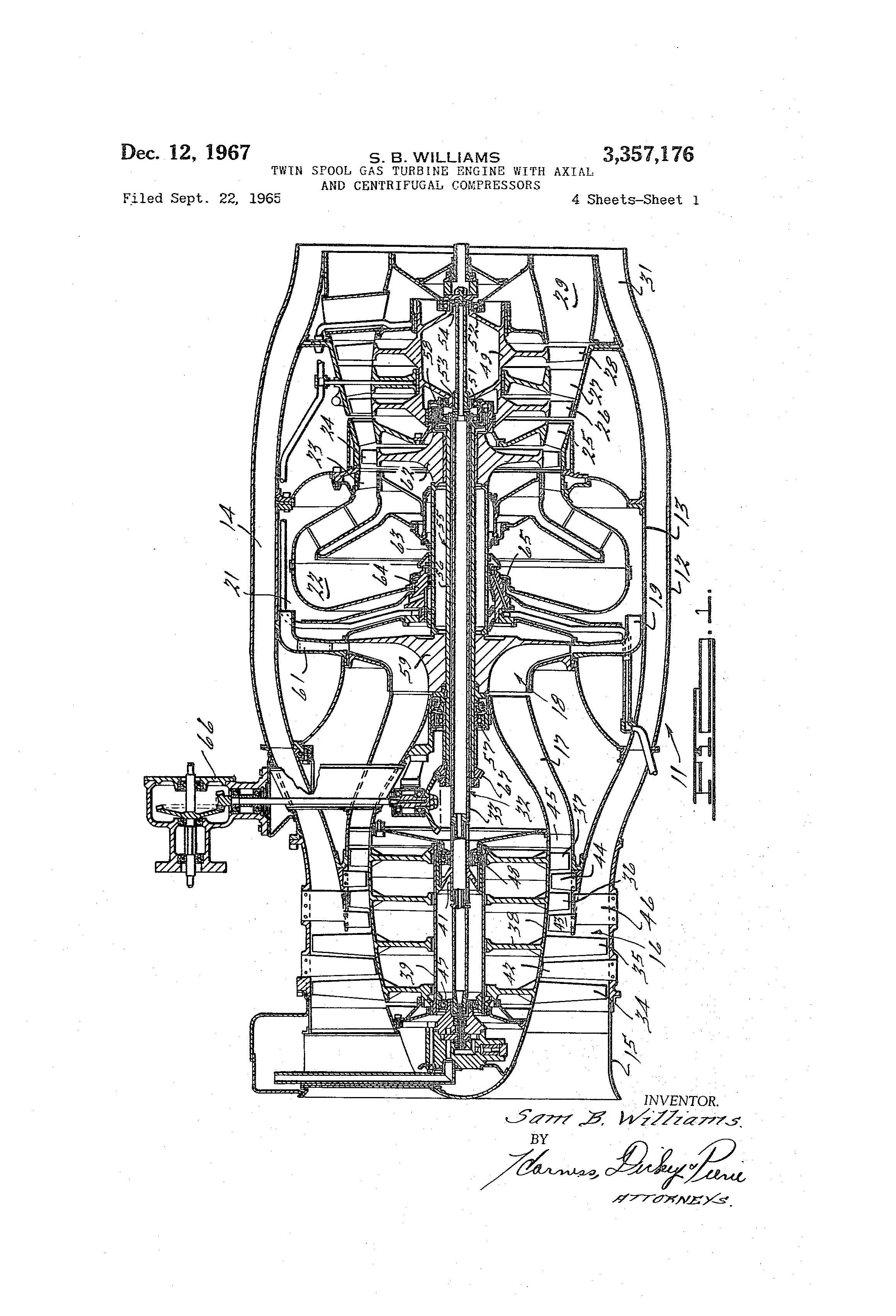 Compressor Turbine Patent Centrifugal Patents Claims Sketch Coloring Page