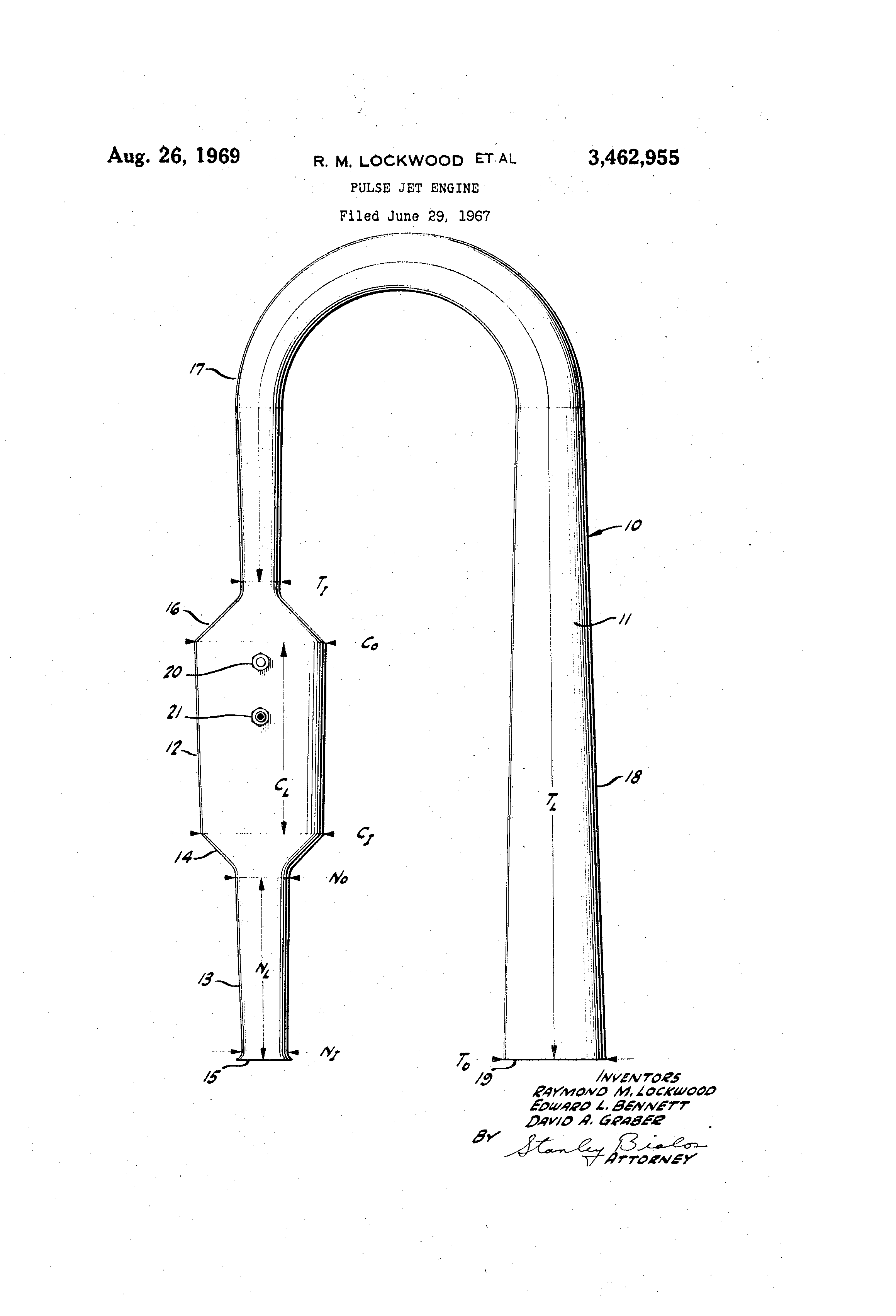 Jet Pulse Engine Patents Drawing Sketch Coloring Page