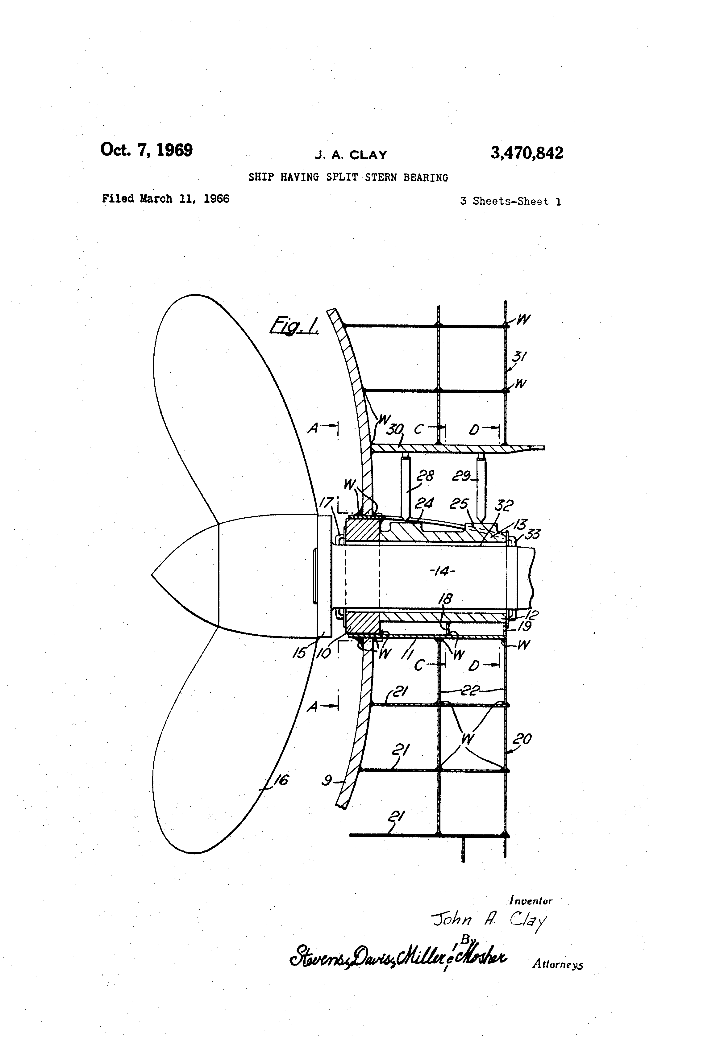 Stern Frame Patents Ship Sketch Coloring Page
