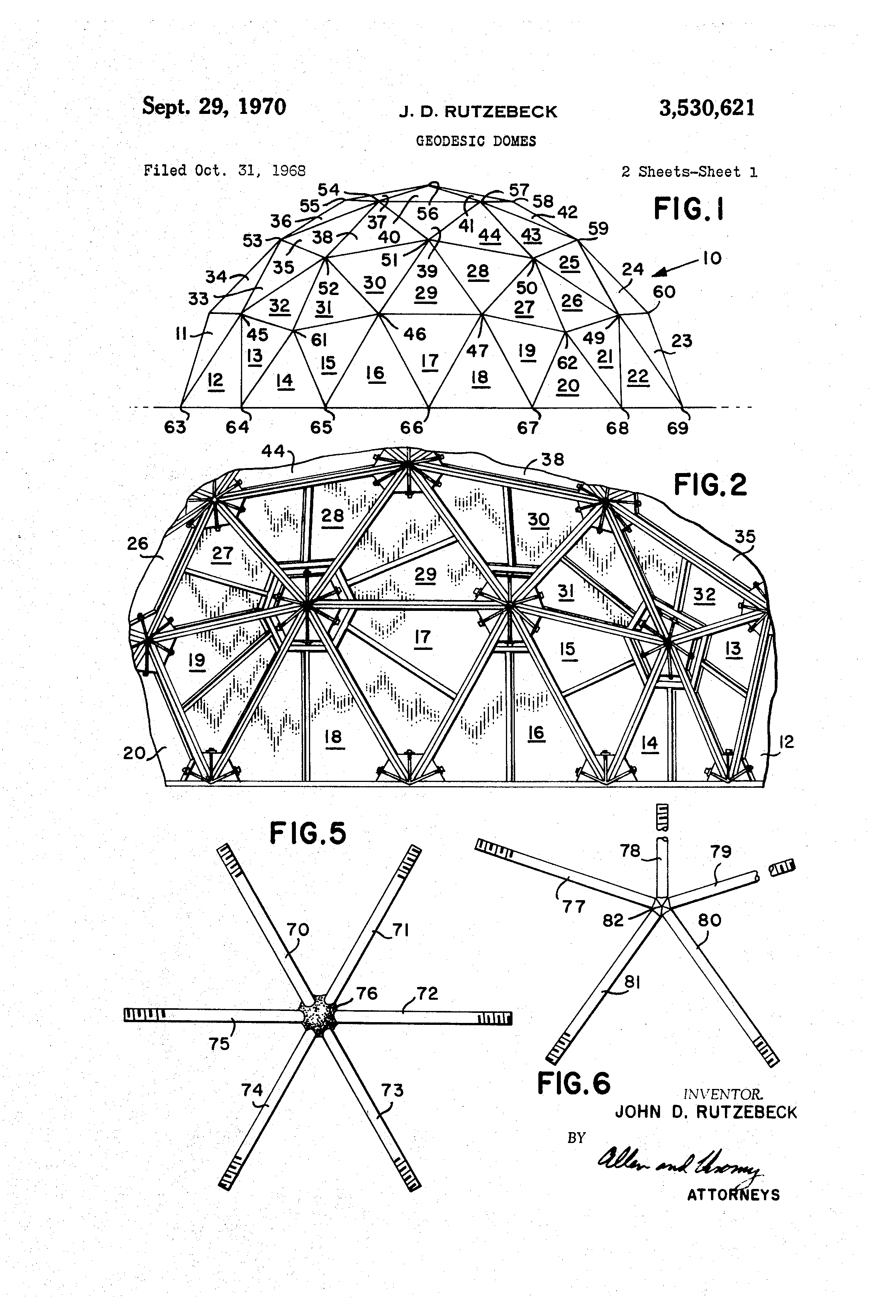 Geodesic Drawing Patents Sketch Coloring Page