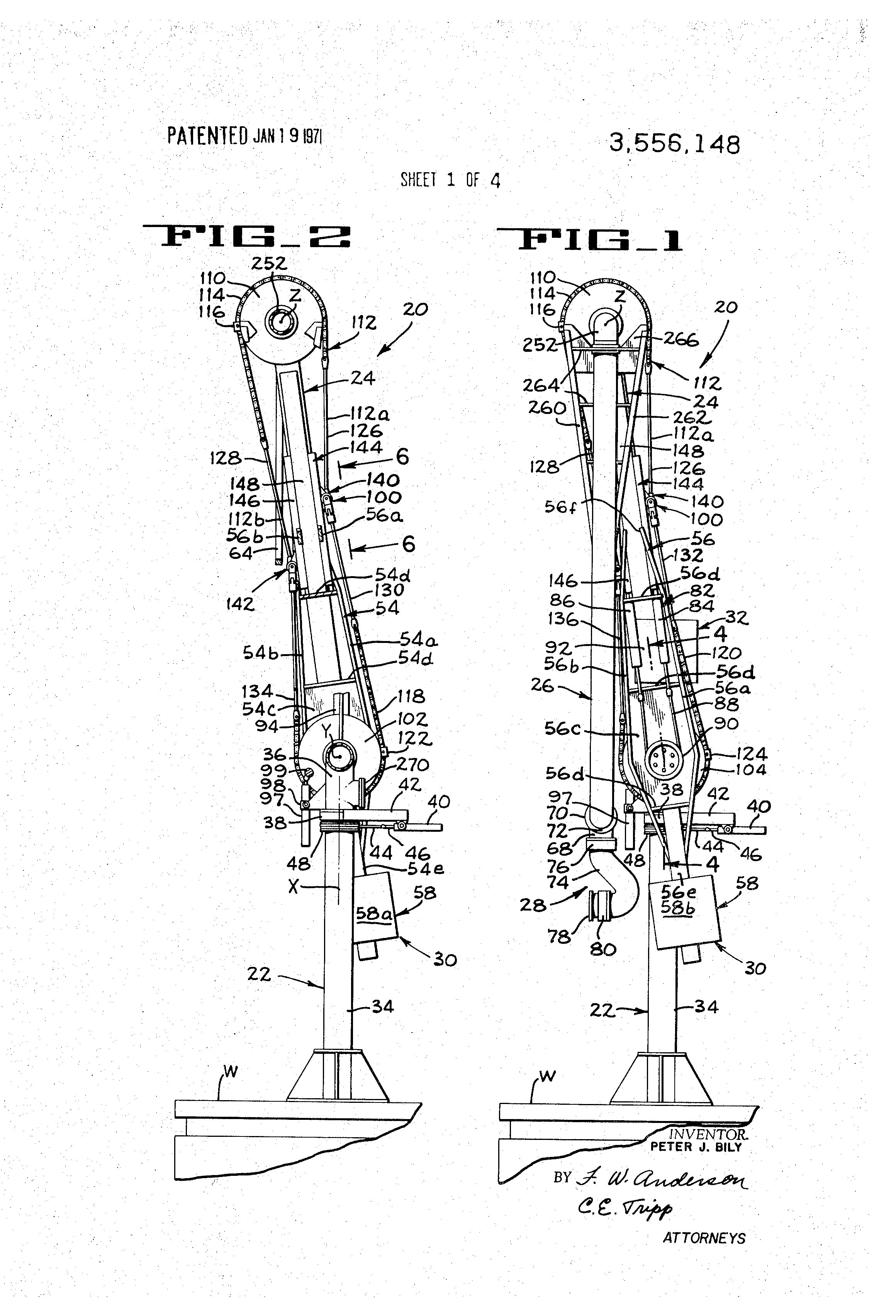 Patent US3556148 - Double counterbalanced marine loading arm - Google ...