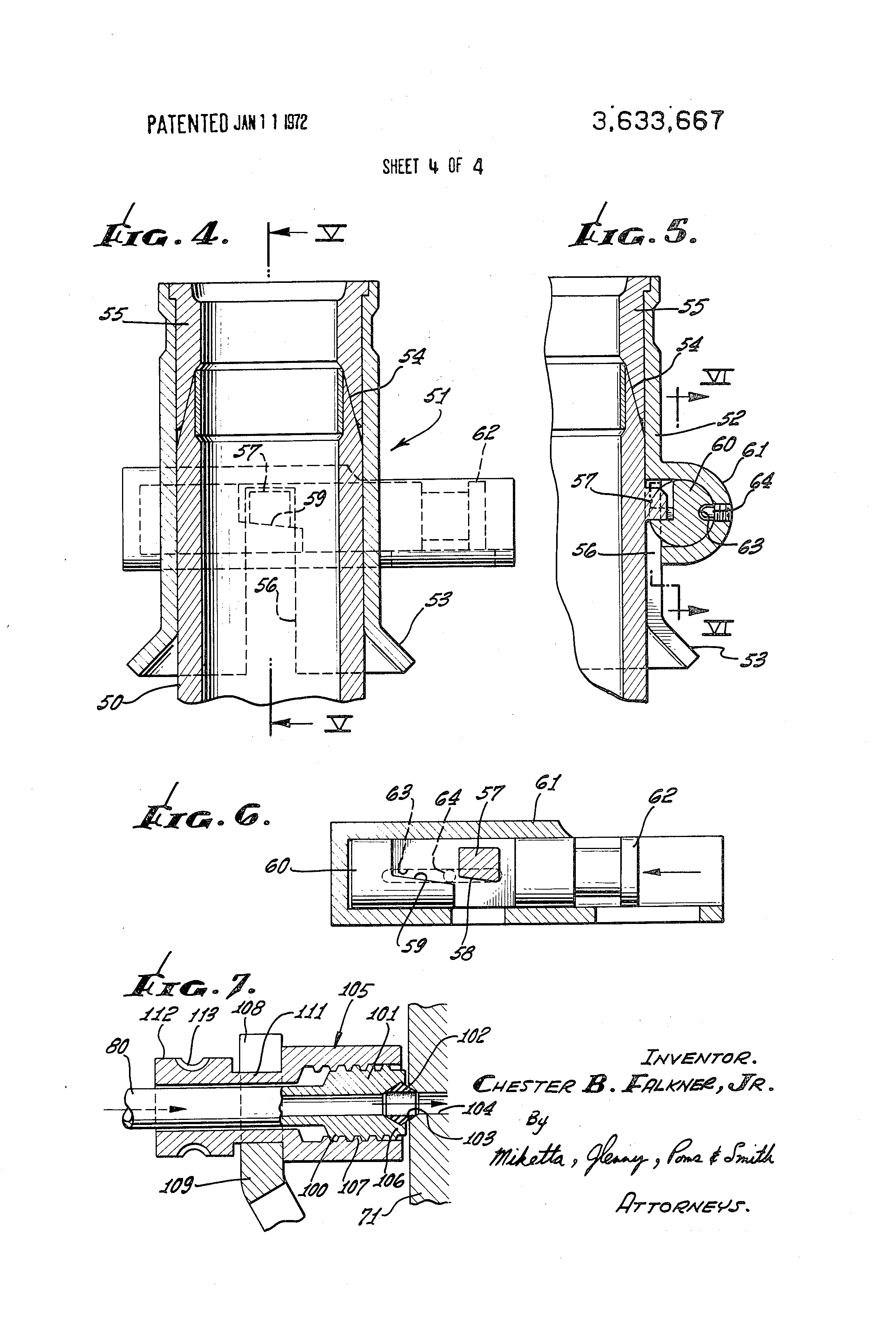 Patents Wellhead System Drawing Sketch Coloring Page