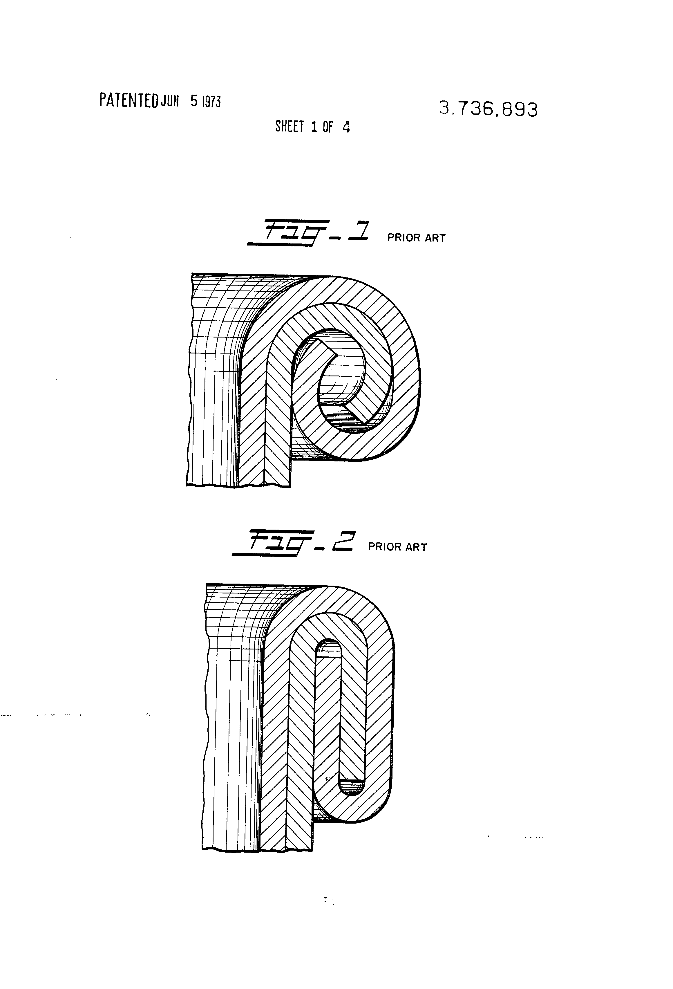 Patent US3736893 - Seam connection and method for manufacturing the ...