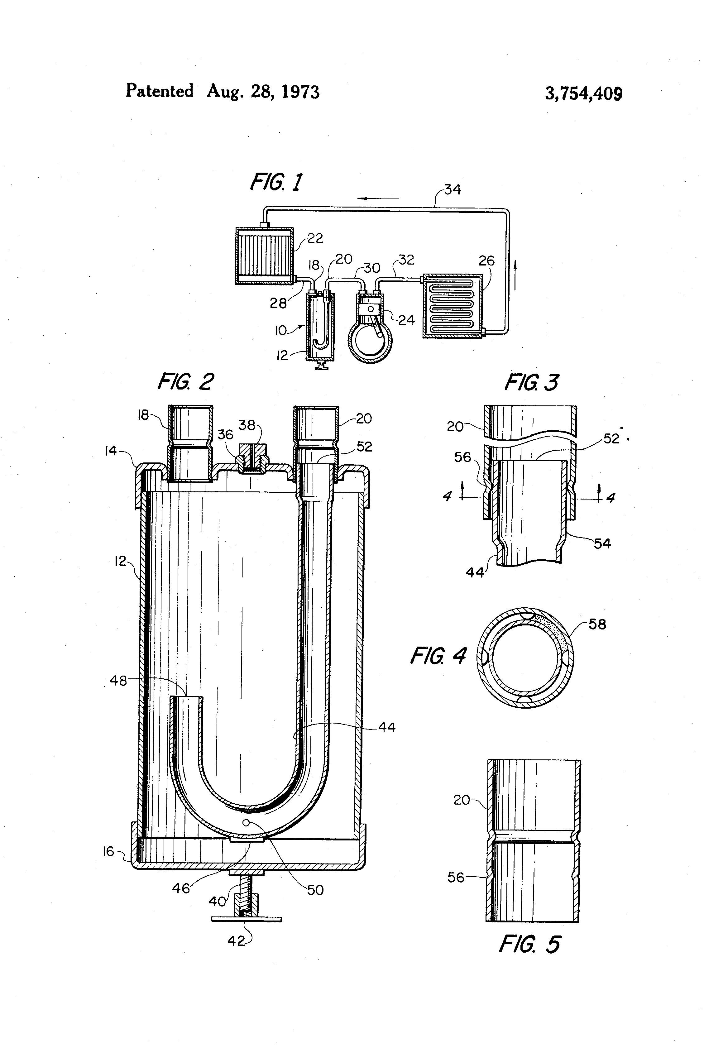 Accumulator Patents Drawing Suction Sketch Coloring Page