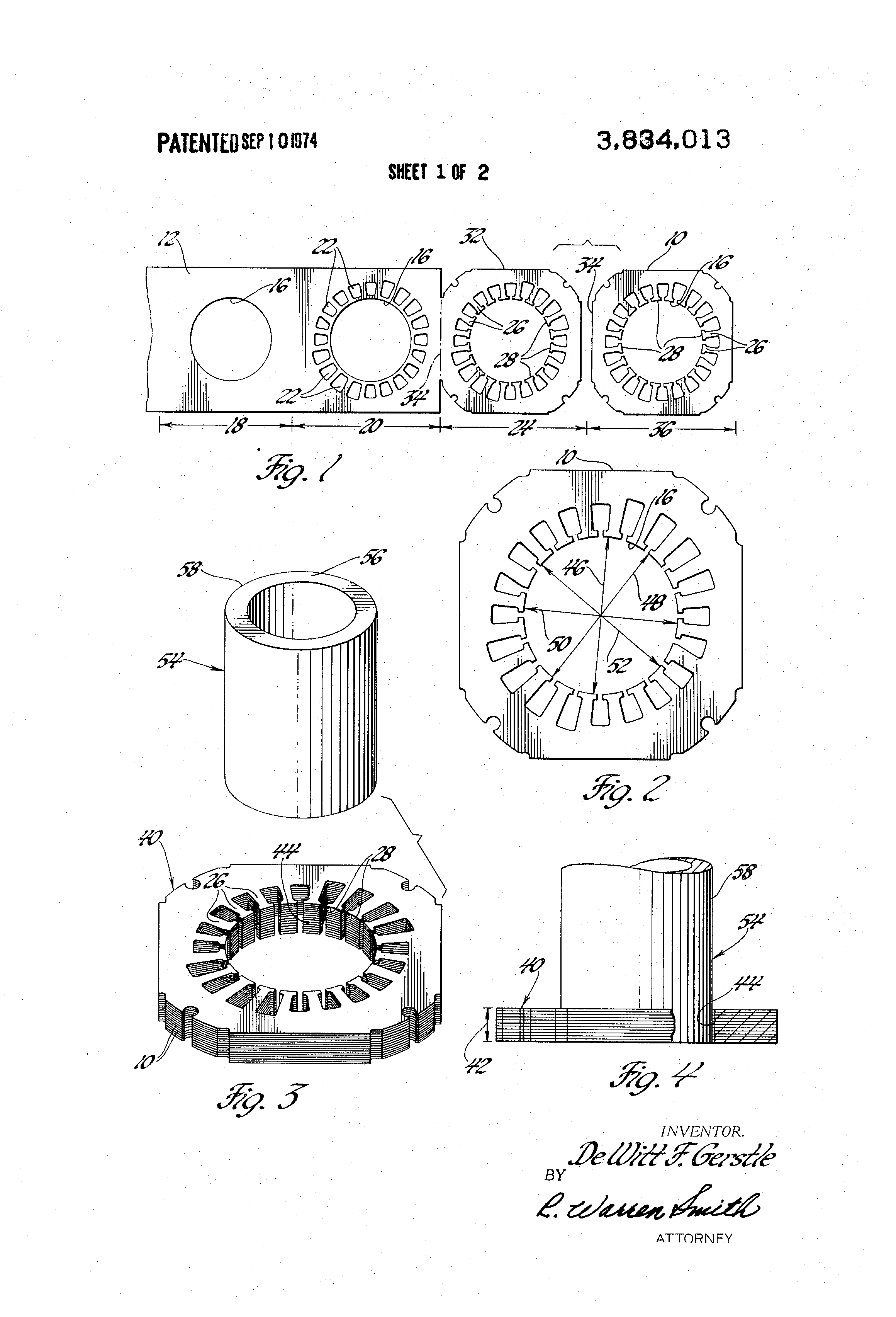 Patents Patent Stator Drawing Assembly Sketch Coloring Page