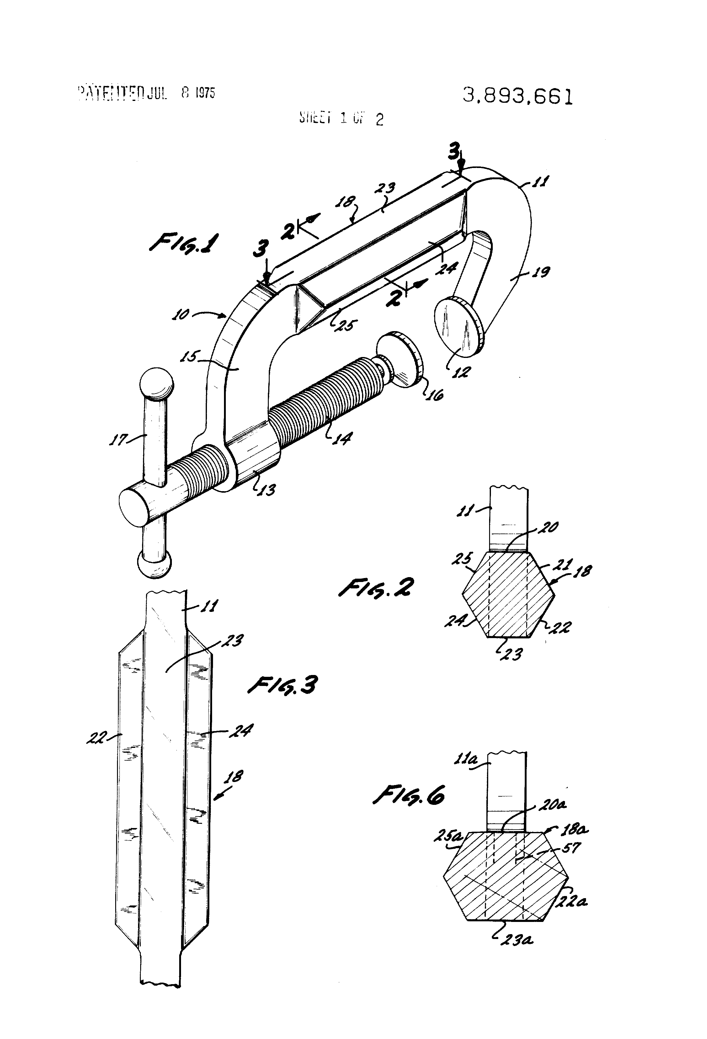 Clamp Patents Acting Drawing Patent Quick Sketch Coloring Page