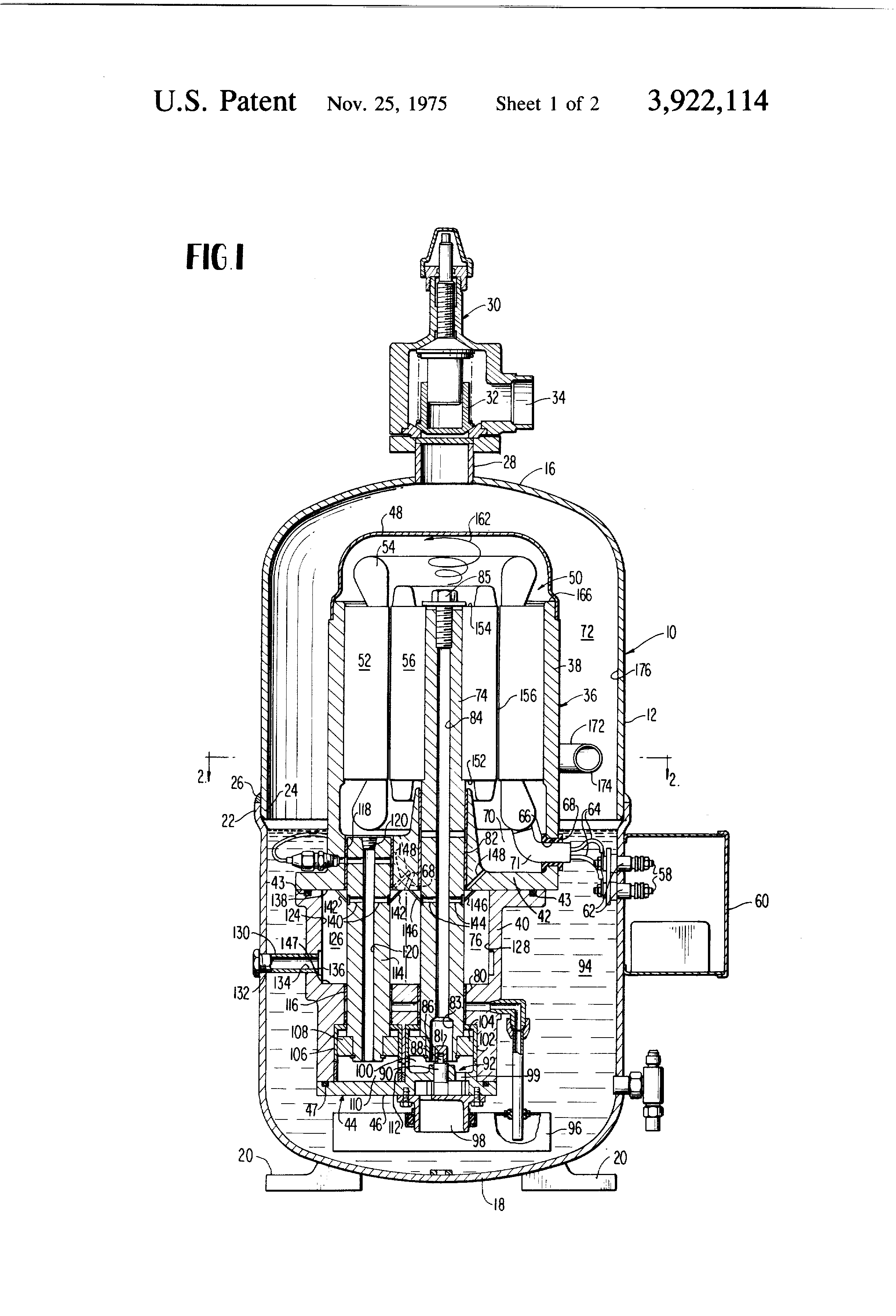 Compressor Air Patents Drawing Sketch Coloring Page