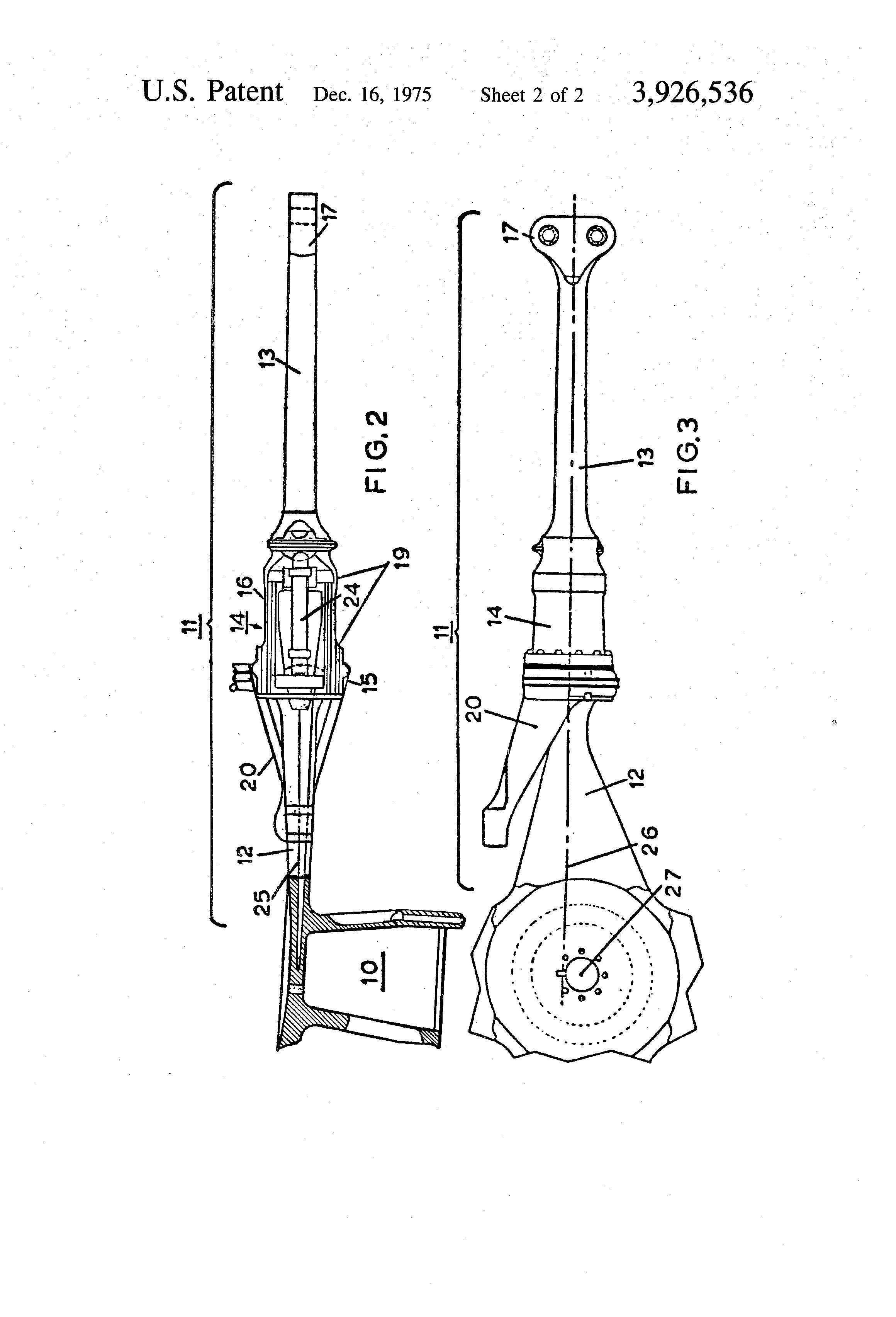 Patent US3926536 - Semi-rigid rotor systems for rotary wing aircraft ...