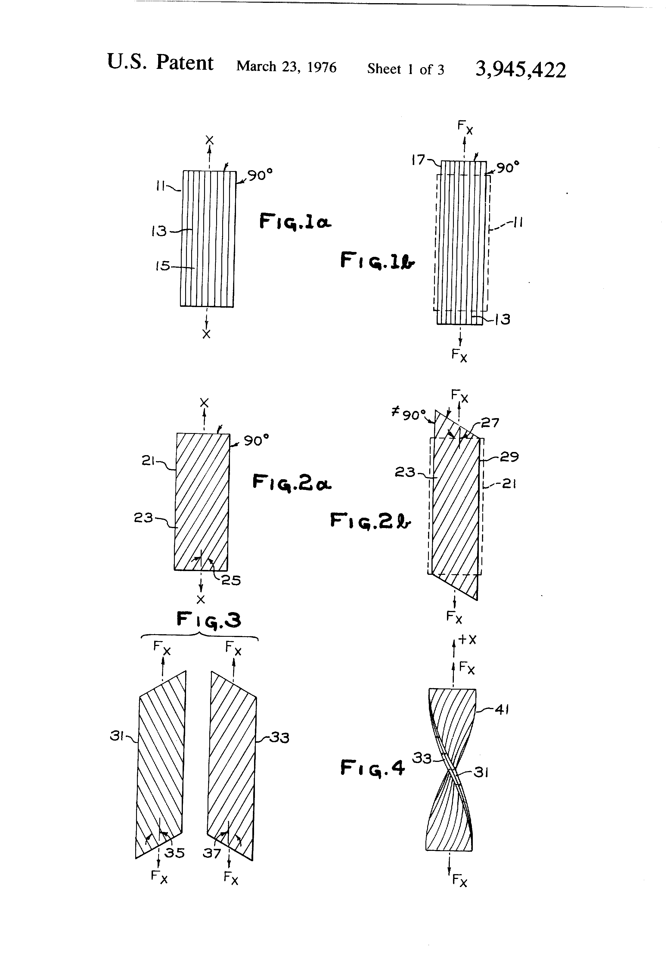 Patent US3945422 - Tire with no ply steer belt - Google Patents