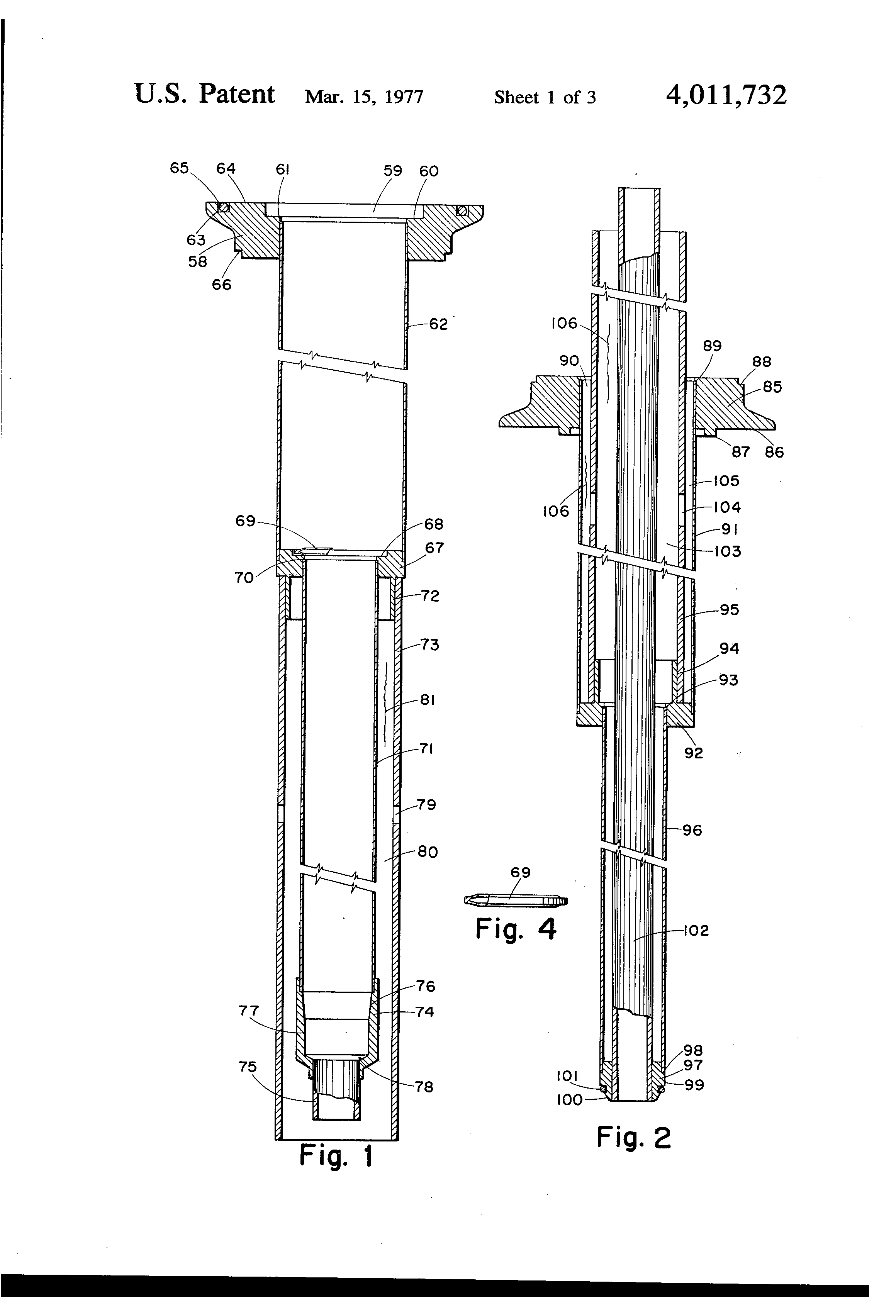 Patent US4011732 - Heat-stationed bayonet connector for cryogenic fluid ...