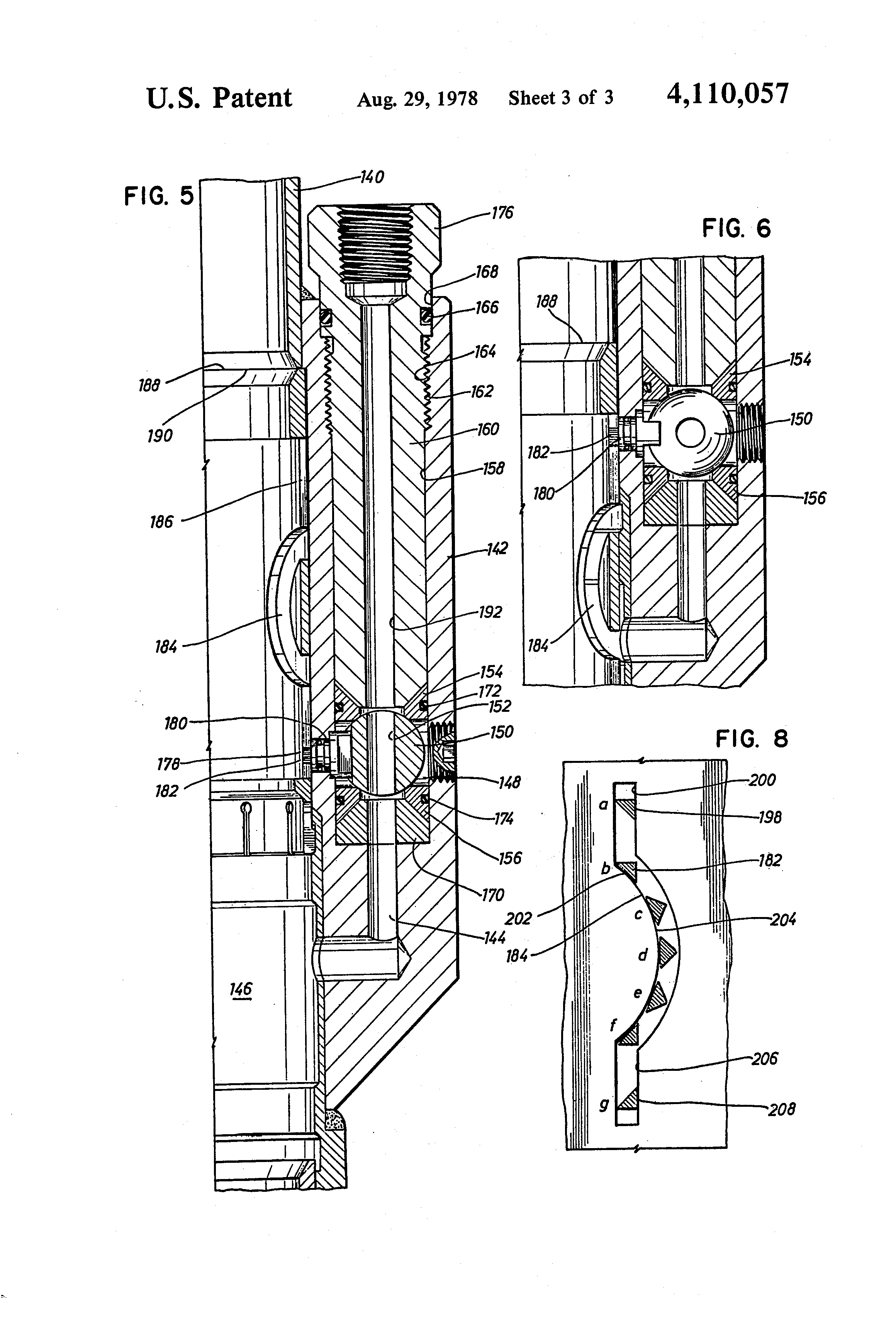 Patent US4110057 - Gas lift mandrel valve mechanism - Google Patenten