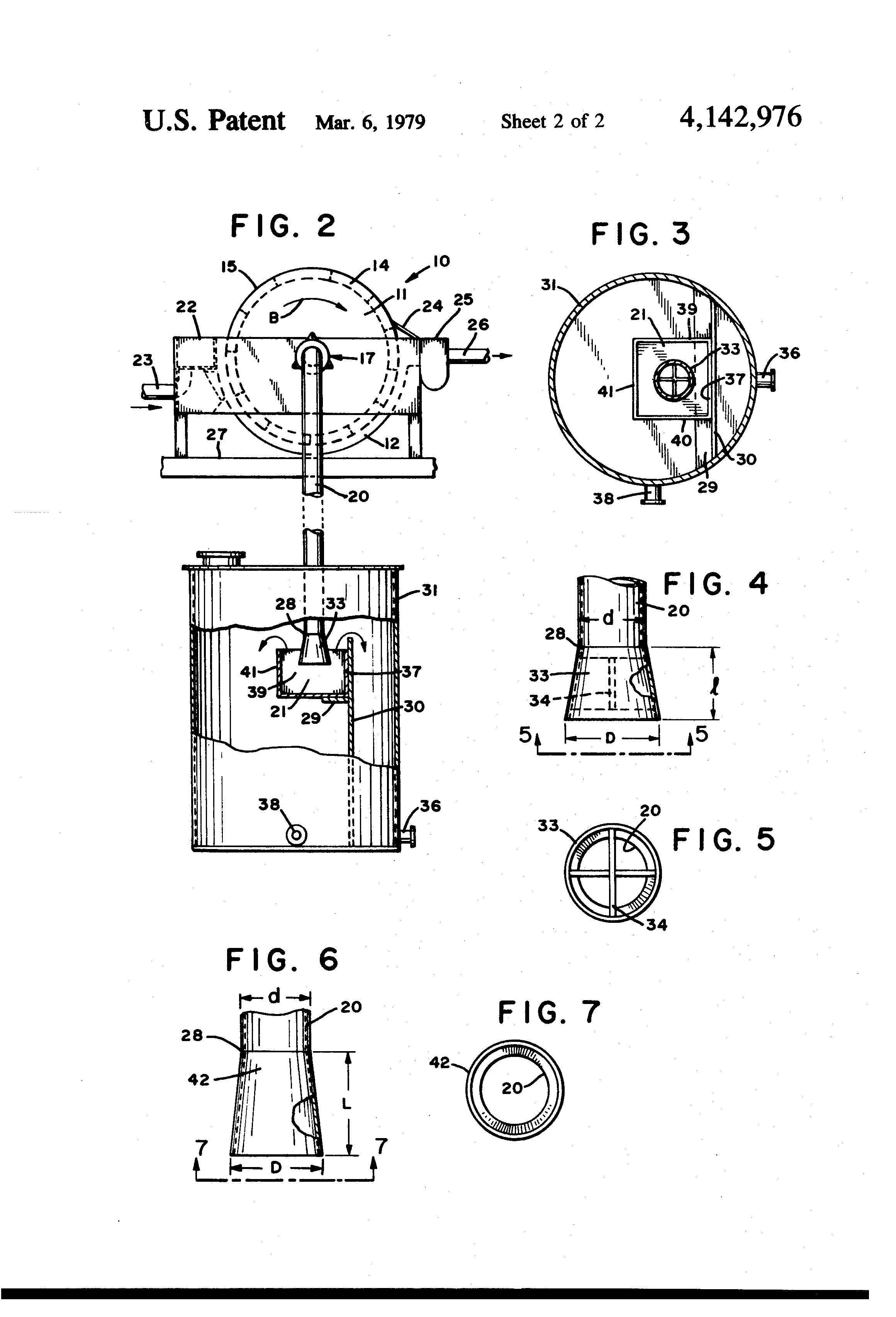 Patent US4142976 - Barometric leg for rotary vacuum filter - Google Patents
