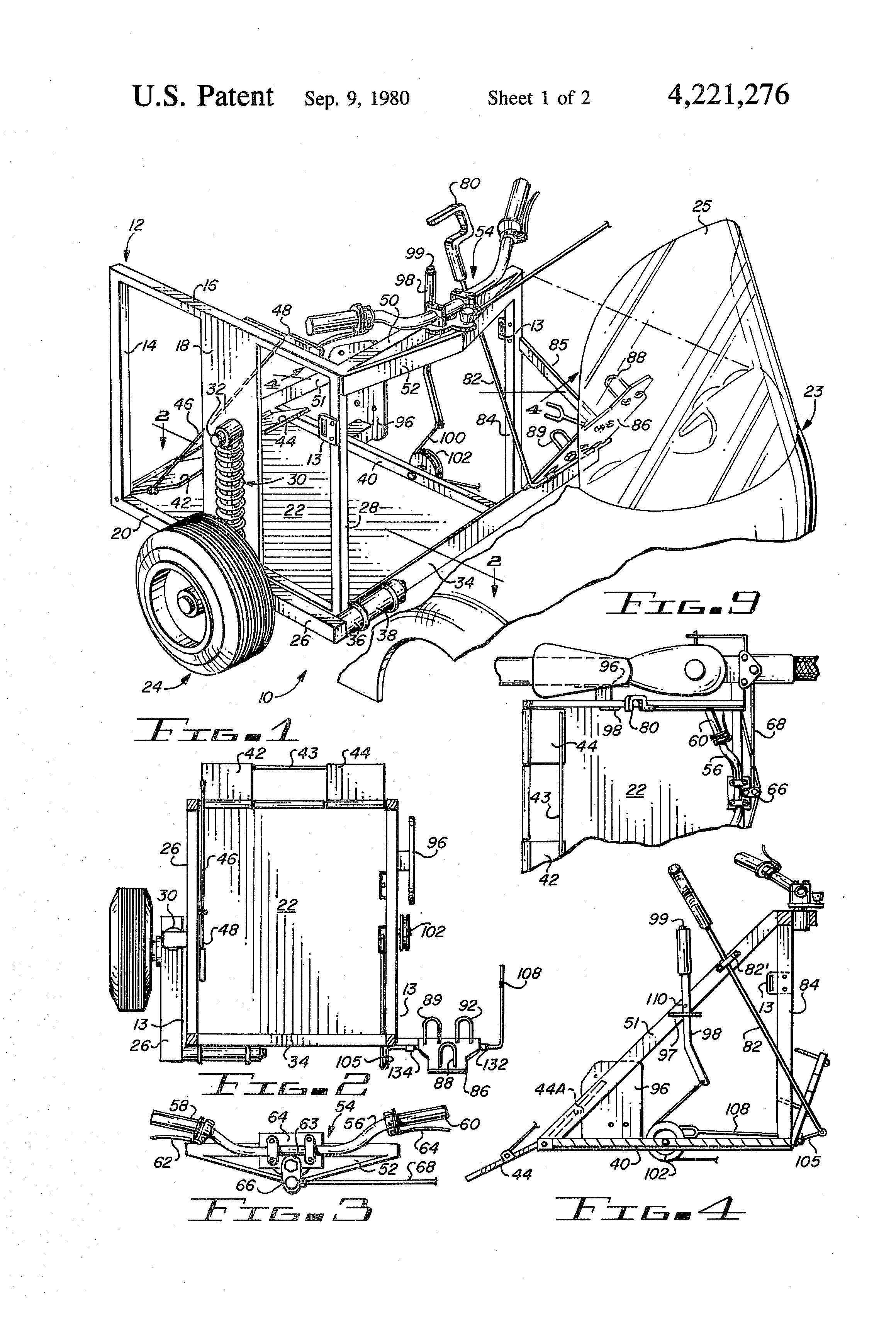 Sidecar Frame Blueprints