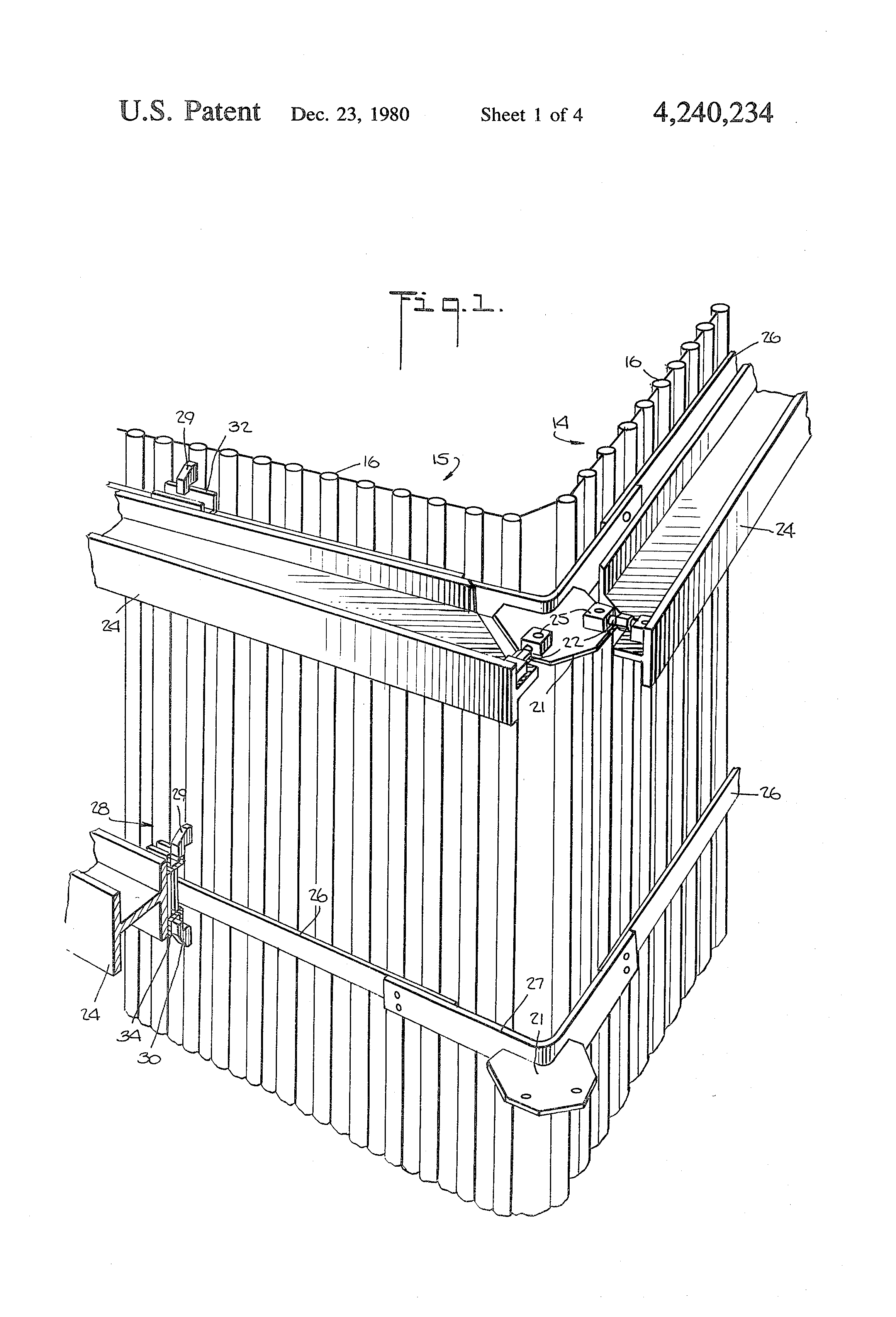 Patent US4240234 - Adjustable buckstay system for vapor generators or ...