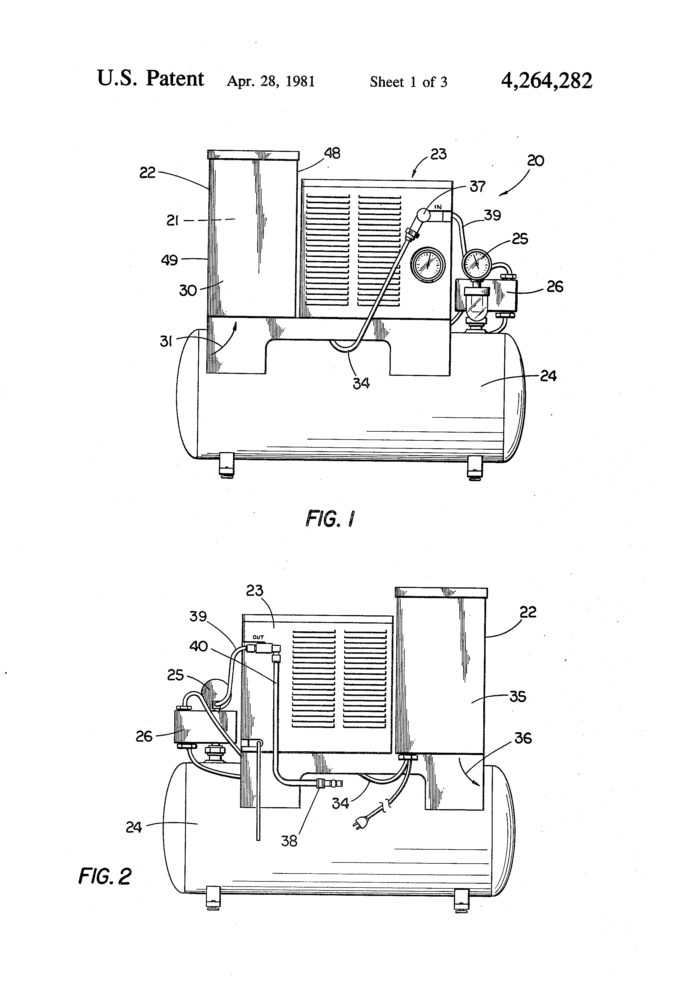 Compressor Air Patents Sketch Coloring Page