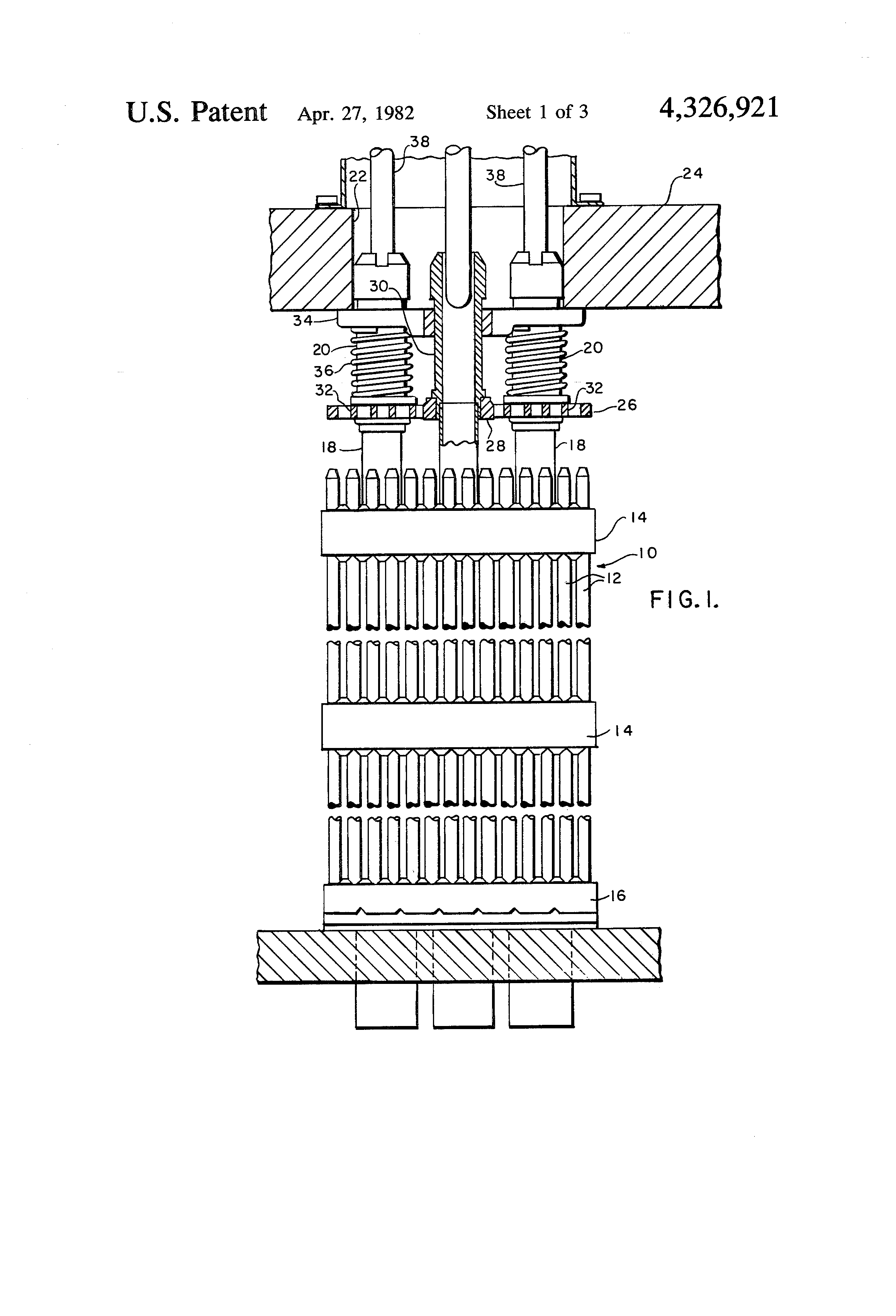 Patent US4326921 - Control rod guide thimble for nuclear reactor fuel ...