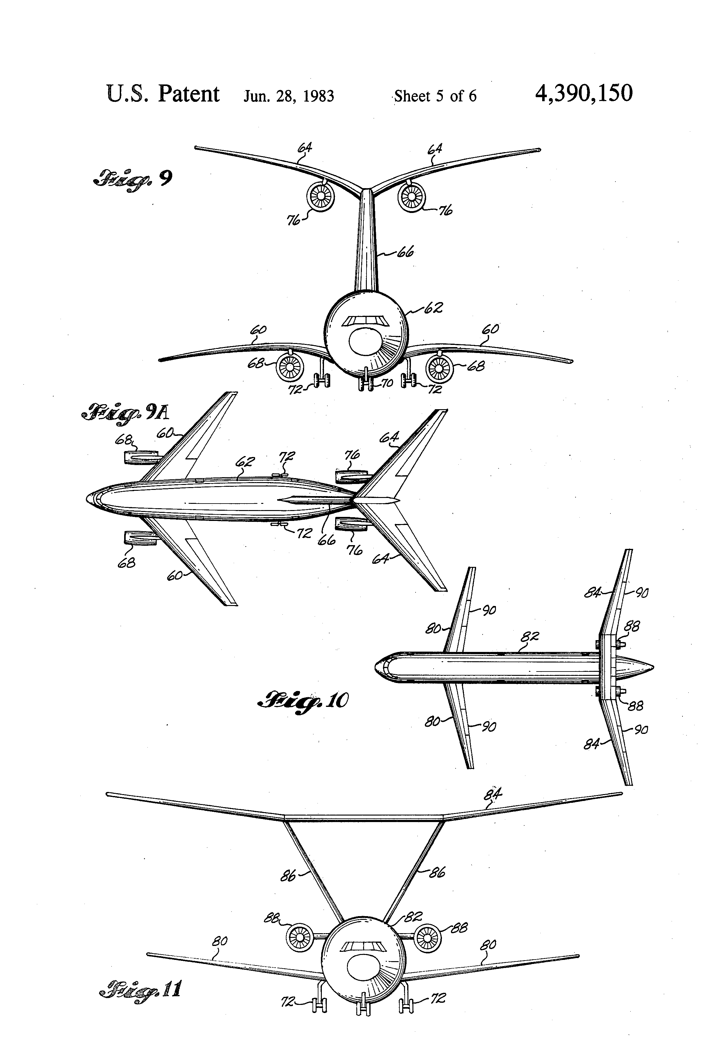 Boeing Model 767-732, 759-222 и идея тандема с крылом на пилоне: thexhs ...