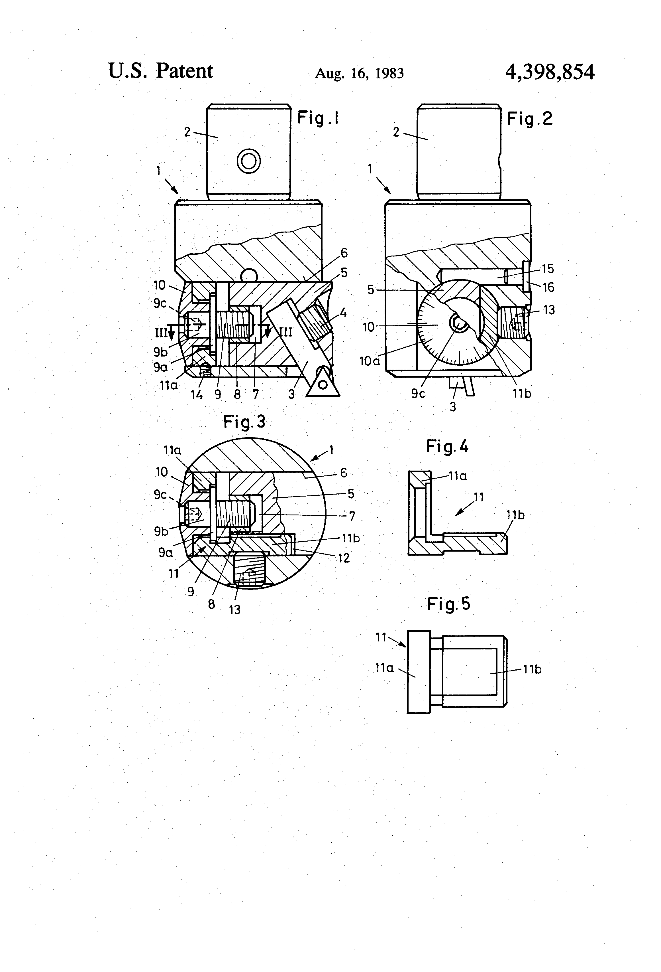 Patent US4398854 - Boring head with fine adjustment mechanism - Google ...