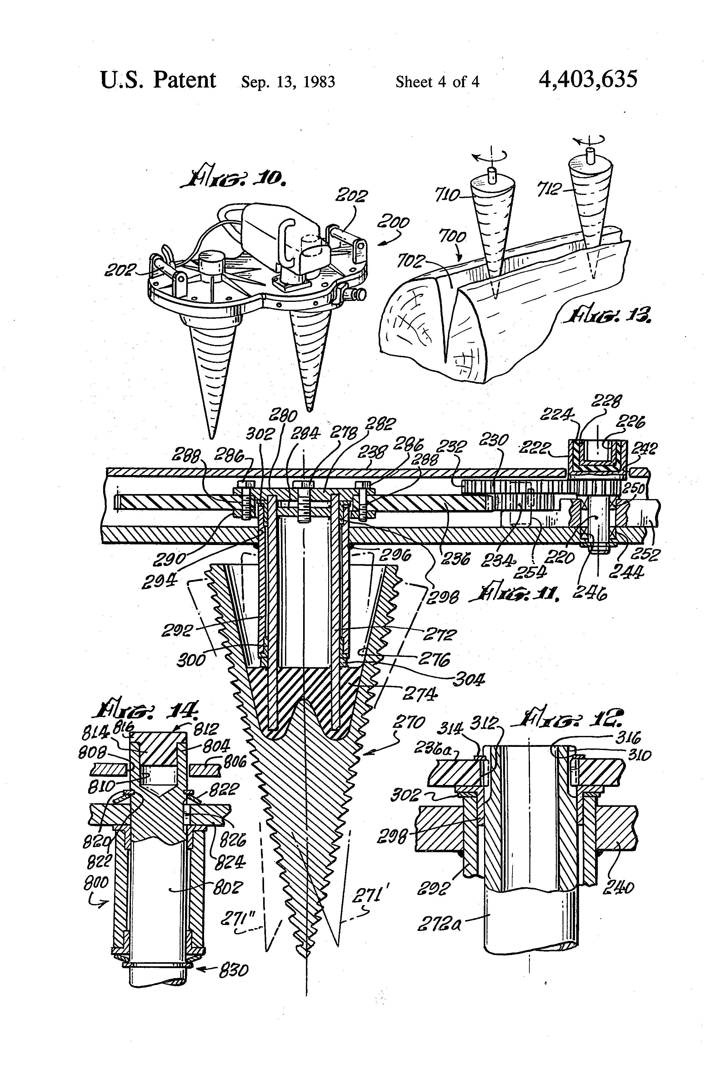 Patents Splitter Log Drawing Sketch Coloring Page