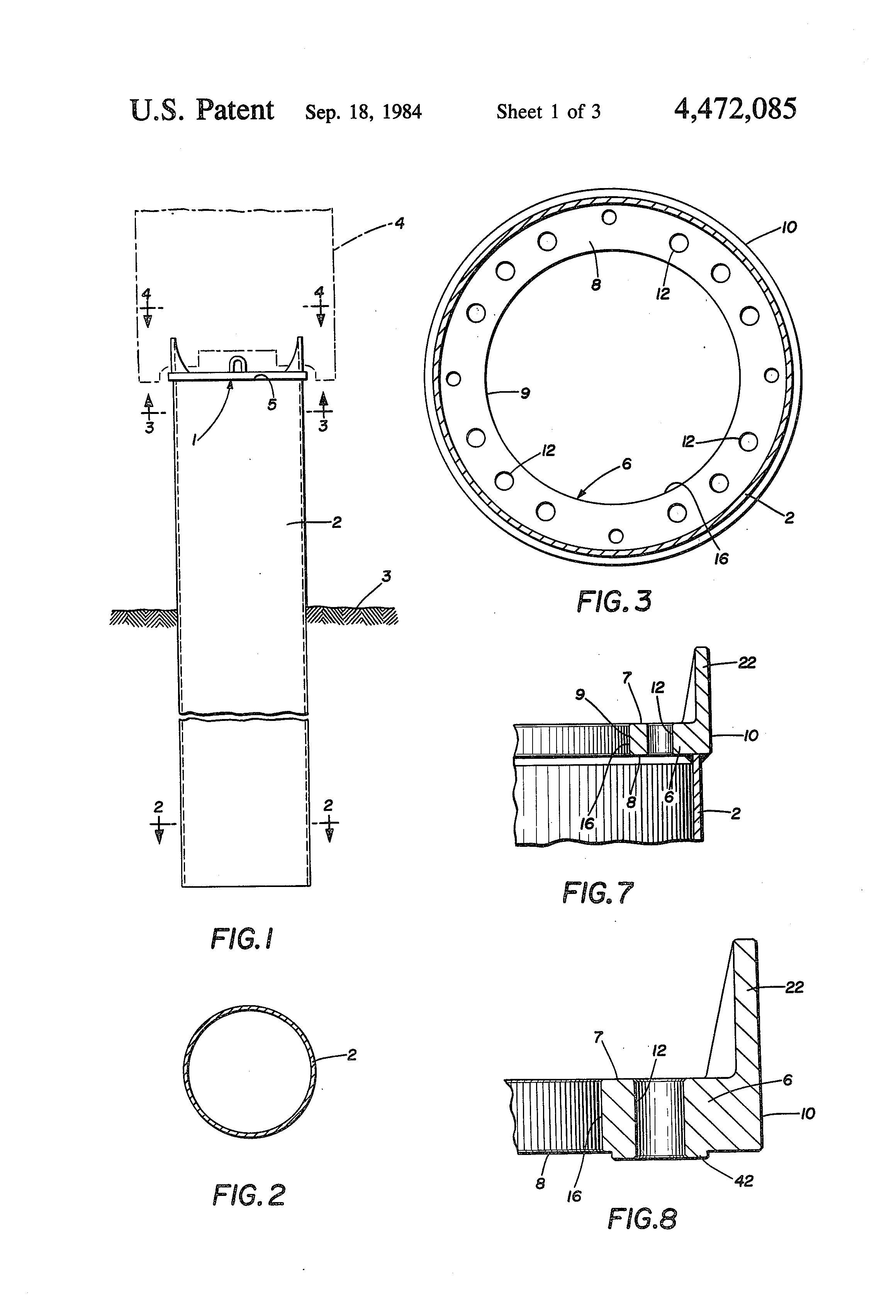 Caisson Cap Connection Details