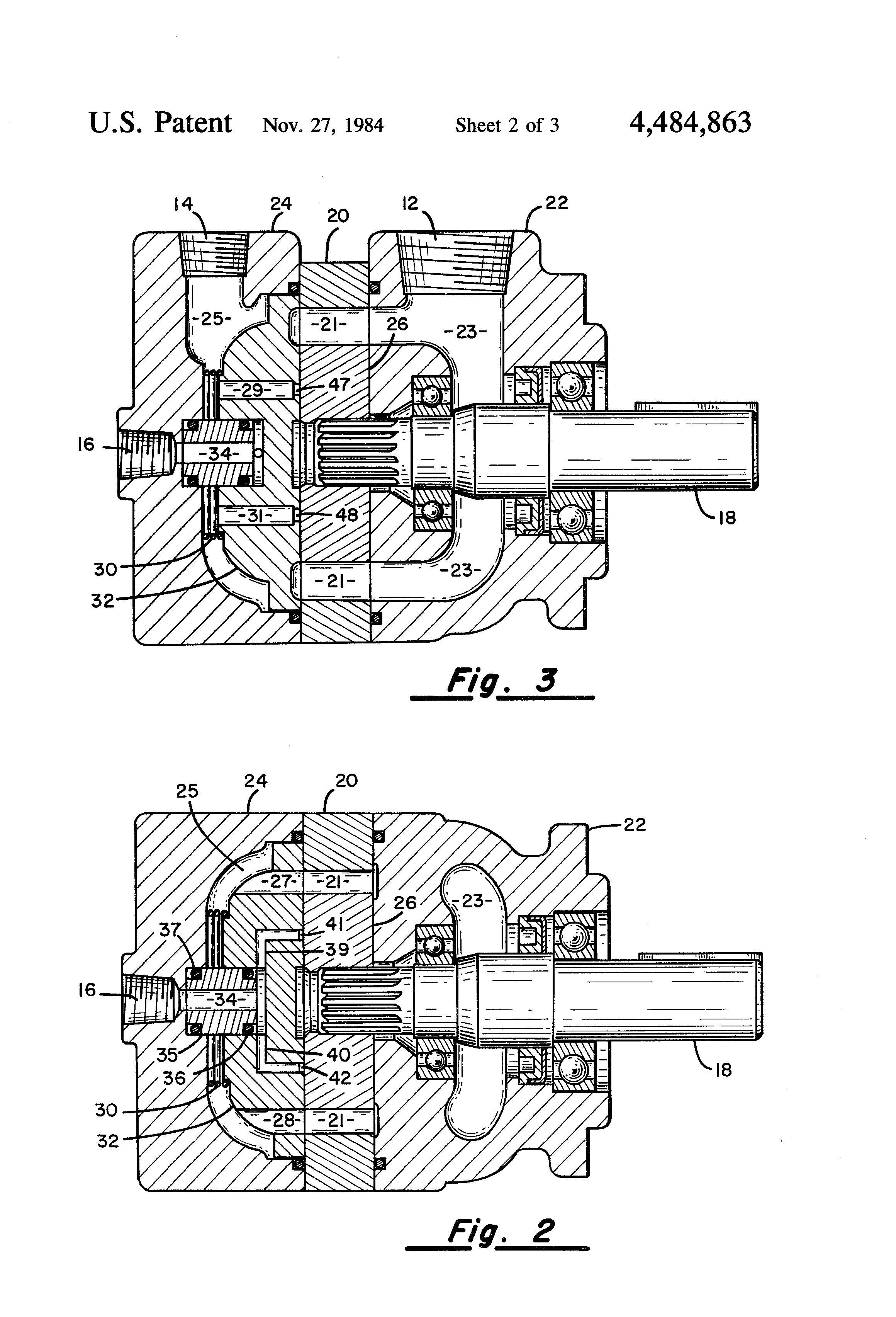 Vane Pump Patents Impeller Drawing Inlet Sketch Coloring Page