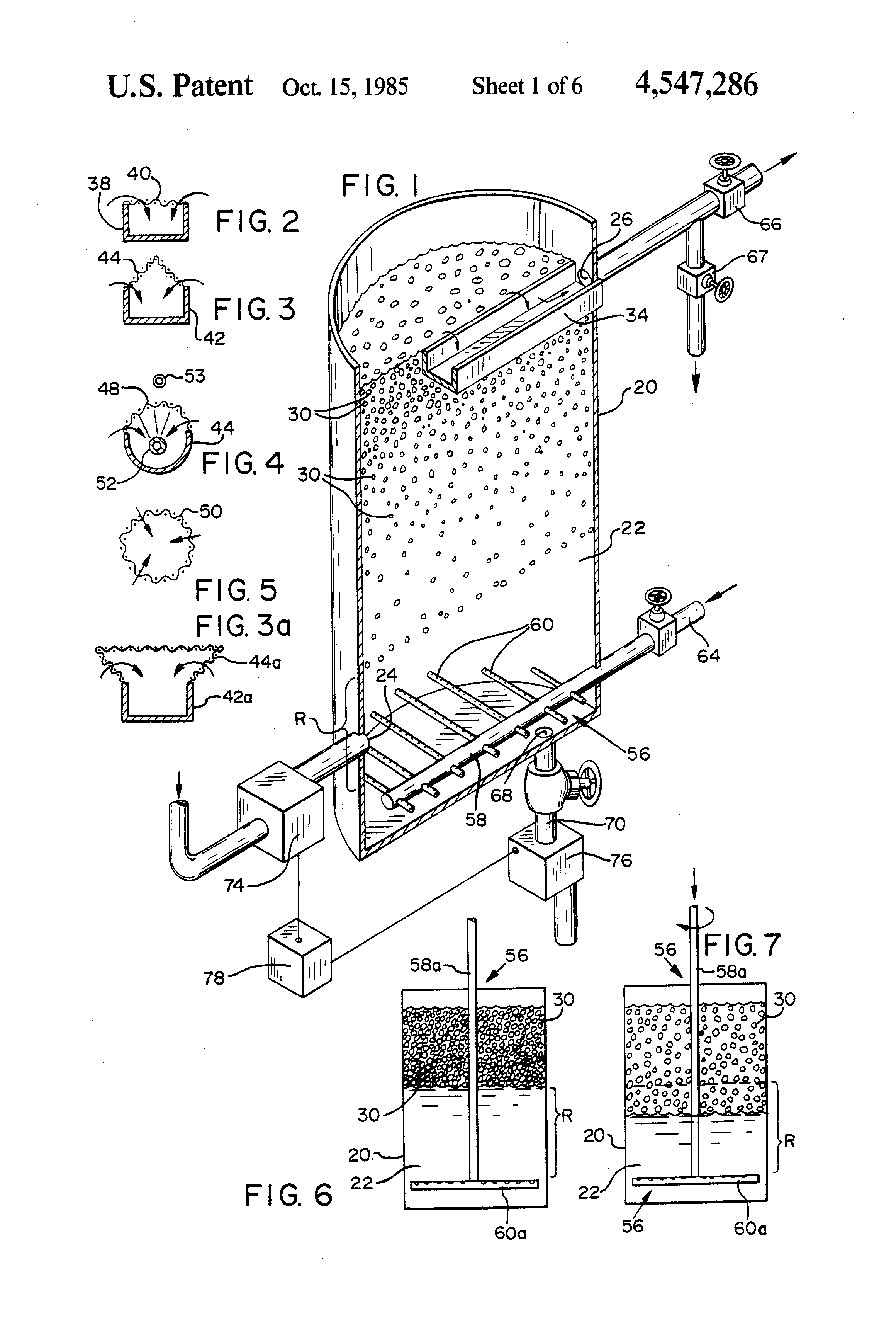 Patent US4547286 - Water filtration process and apparatus having upflow ...
