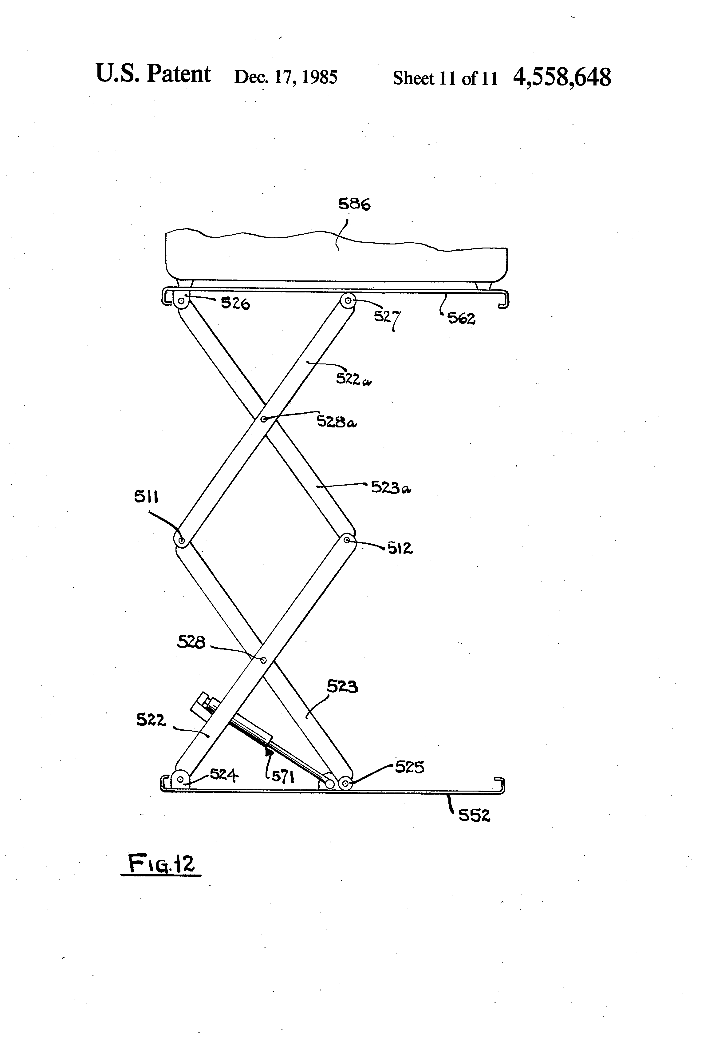 Lift Patents Scissors Drawing Sketch Coloring Page