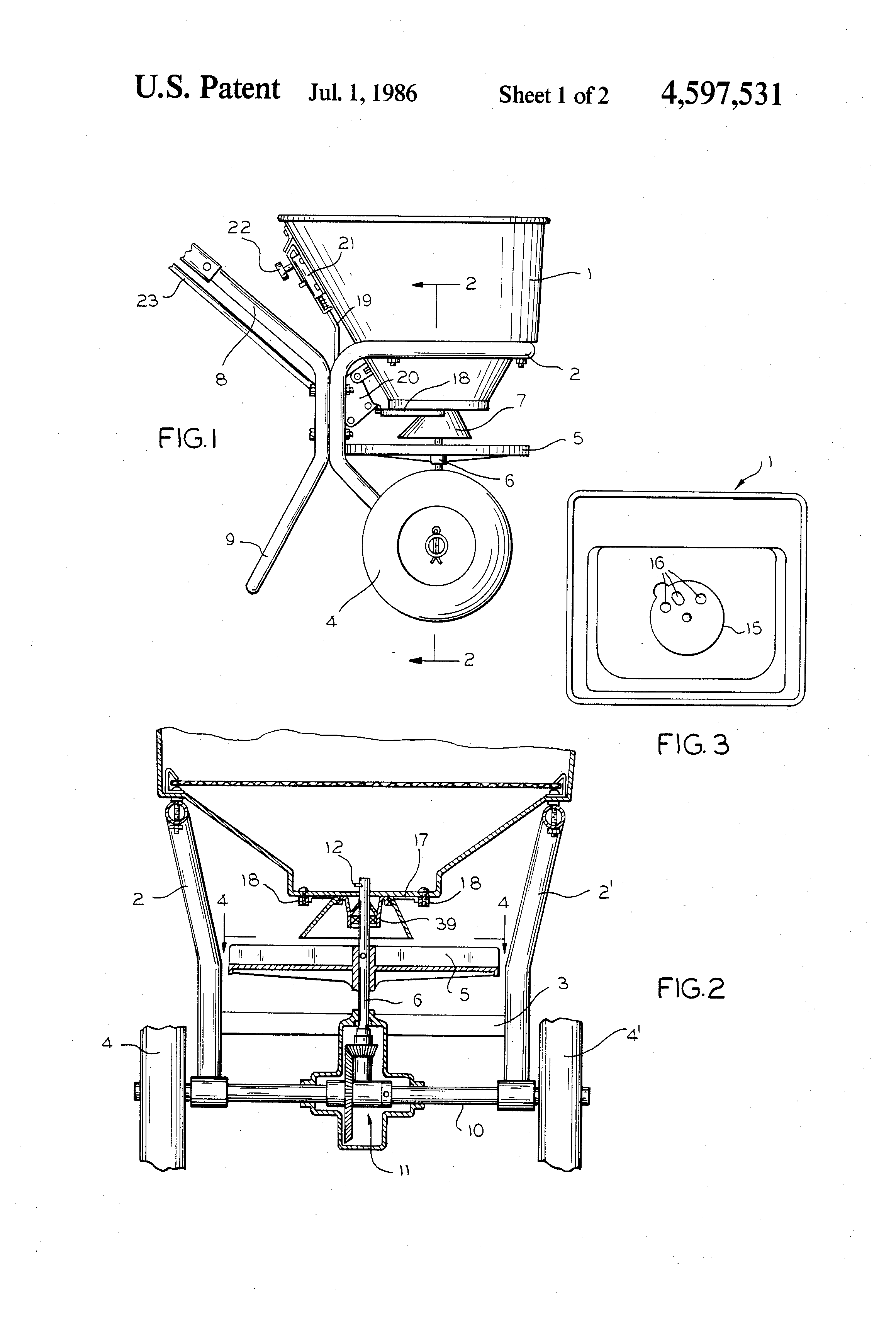 Spreader Patents Patent Drawing Sketch Coloring Page