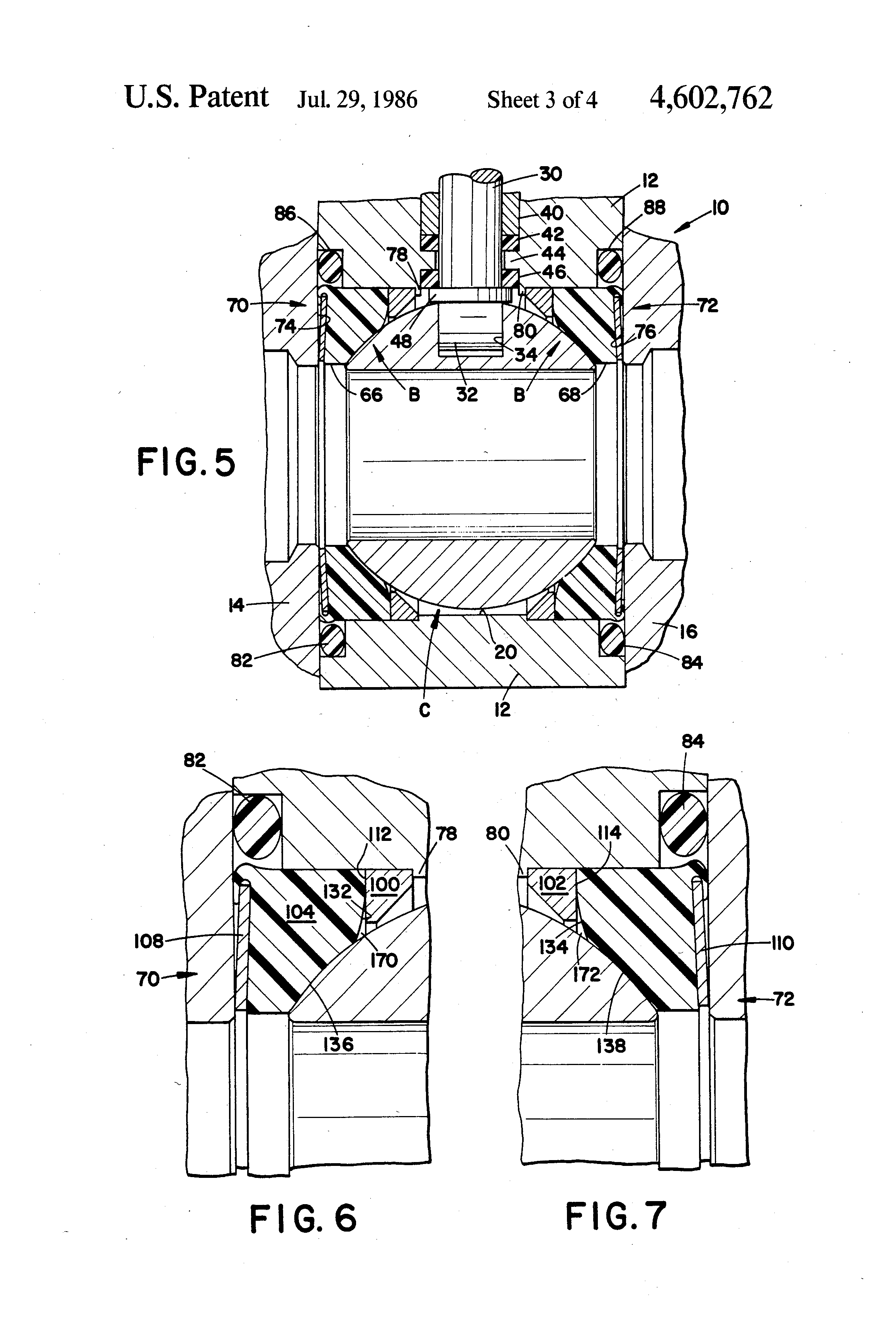 Patent US4602762 - Ball valve and seat assembly - Google Patents