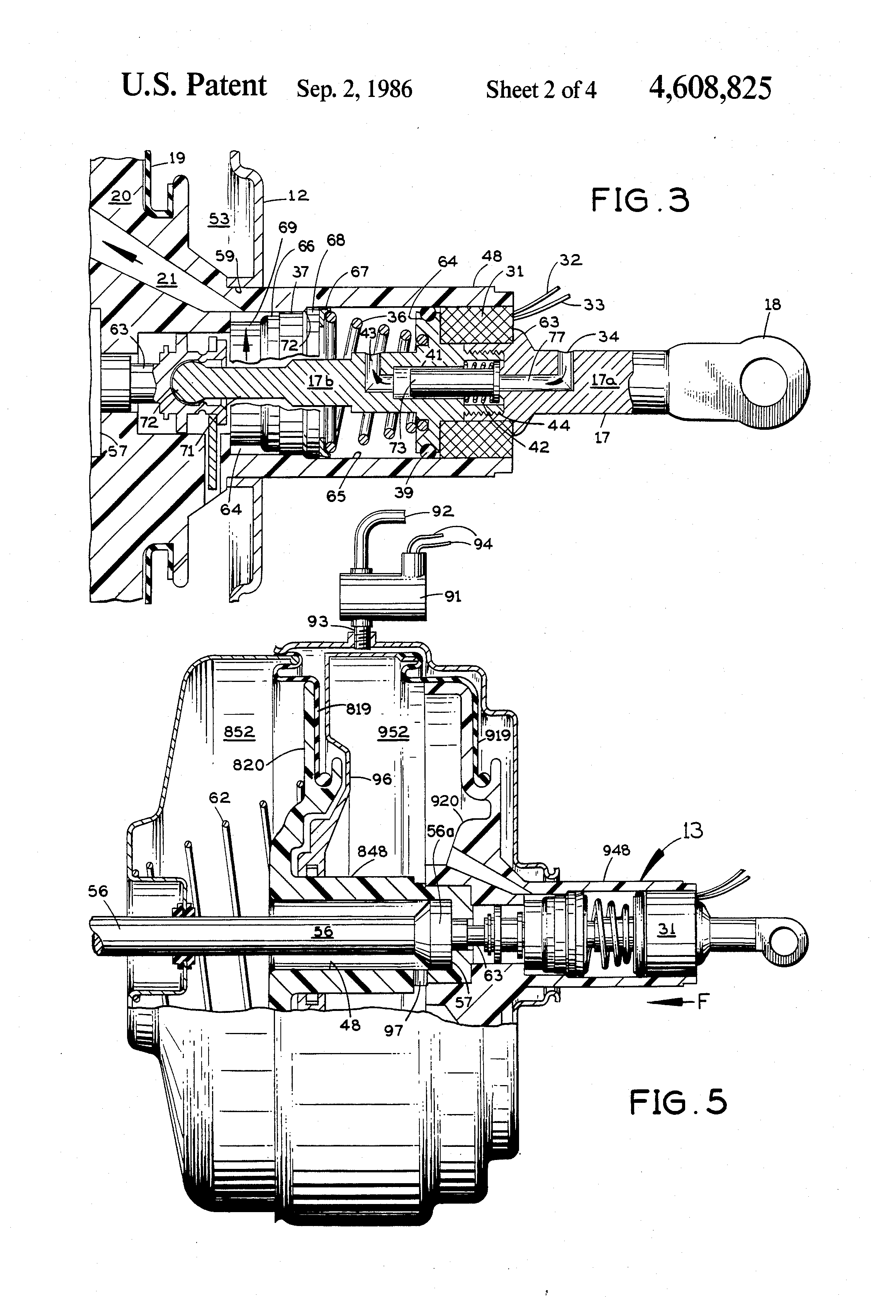 Patent US4608825 - Automatic brake actuator with controlled release ...