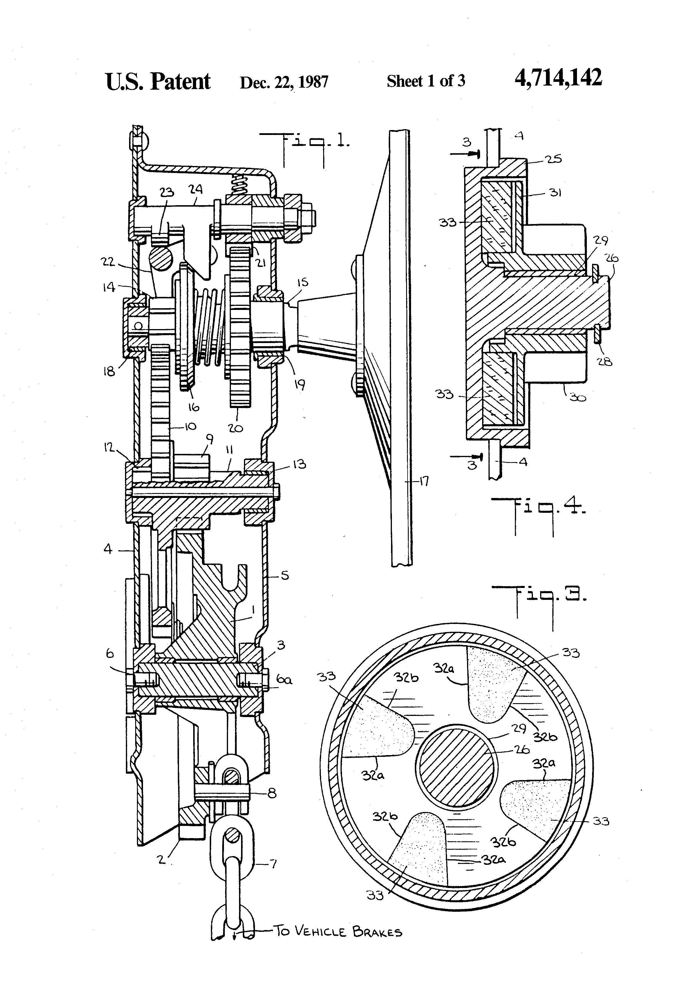 Patent US4714142 - Railway car hand brake with release governor ...