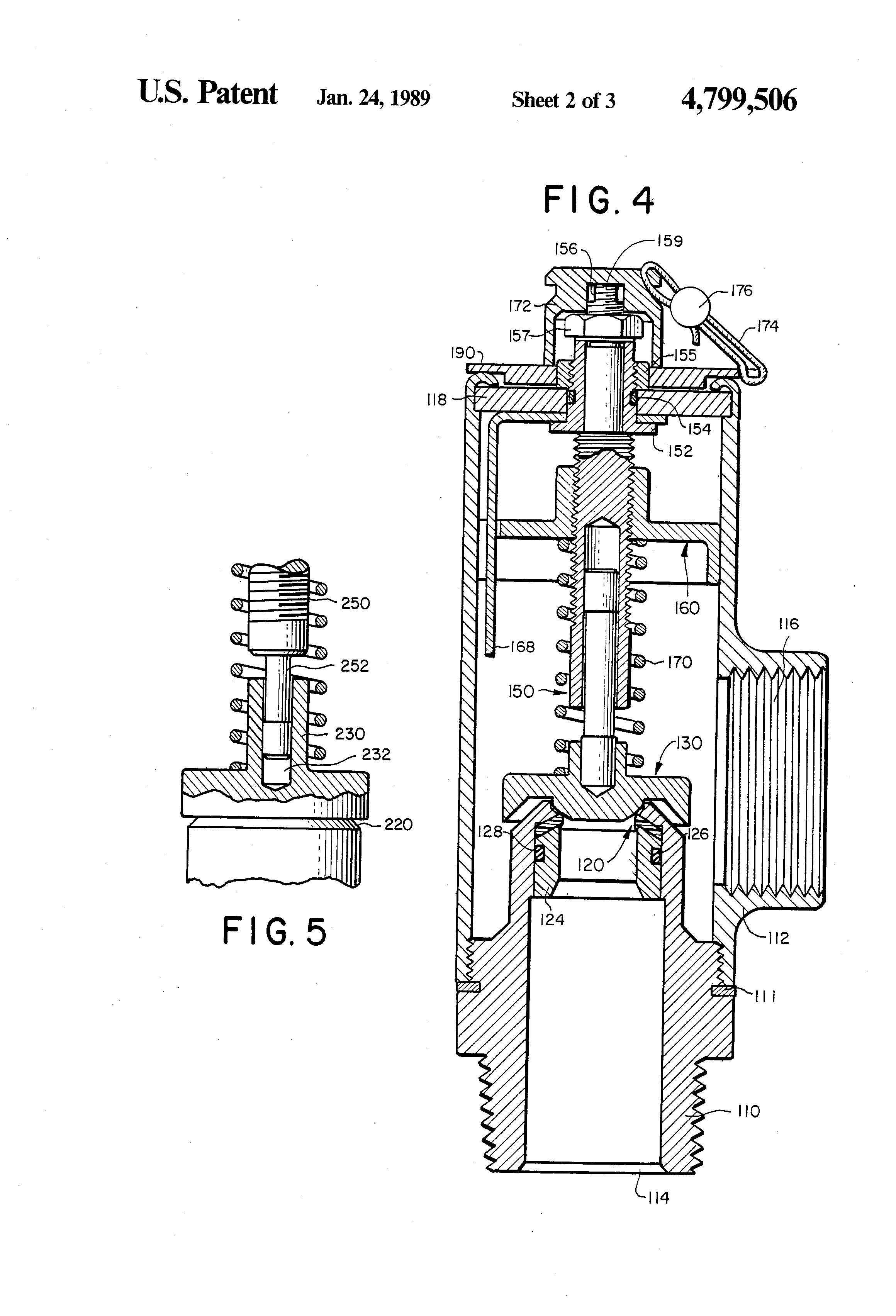 Patent US4799506 - Adjustable safety relief valve - Google Patents