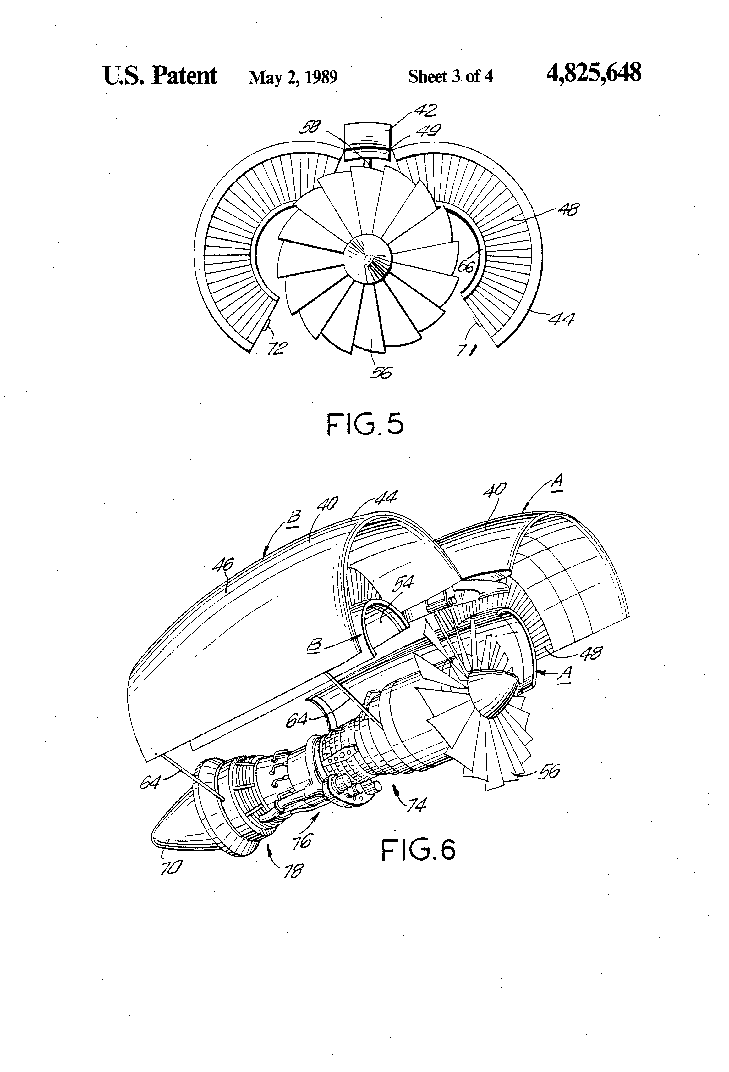Patents Turbofan Engine Cowl Sketch Coloring Page